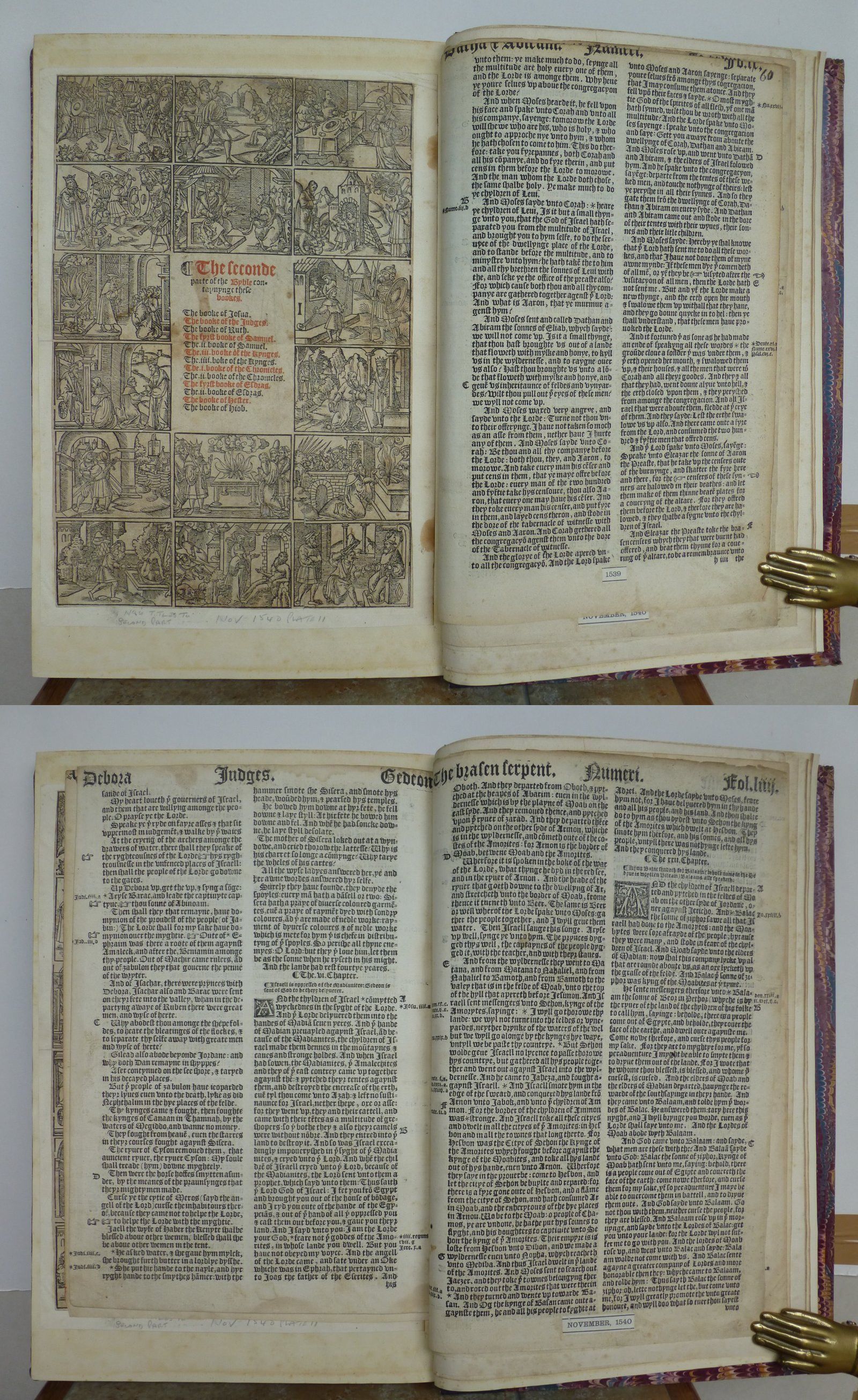 A DESCRIPTION OF THE GREAT BIBLE, 1539, AND THE SIX EDITIONS OF CRANMER ...