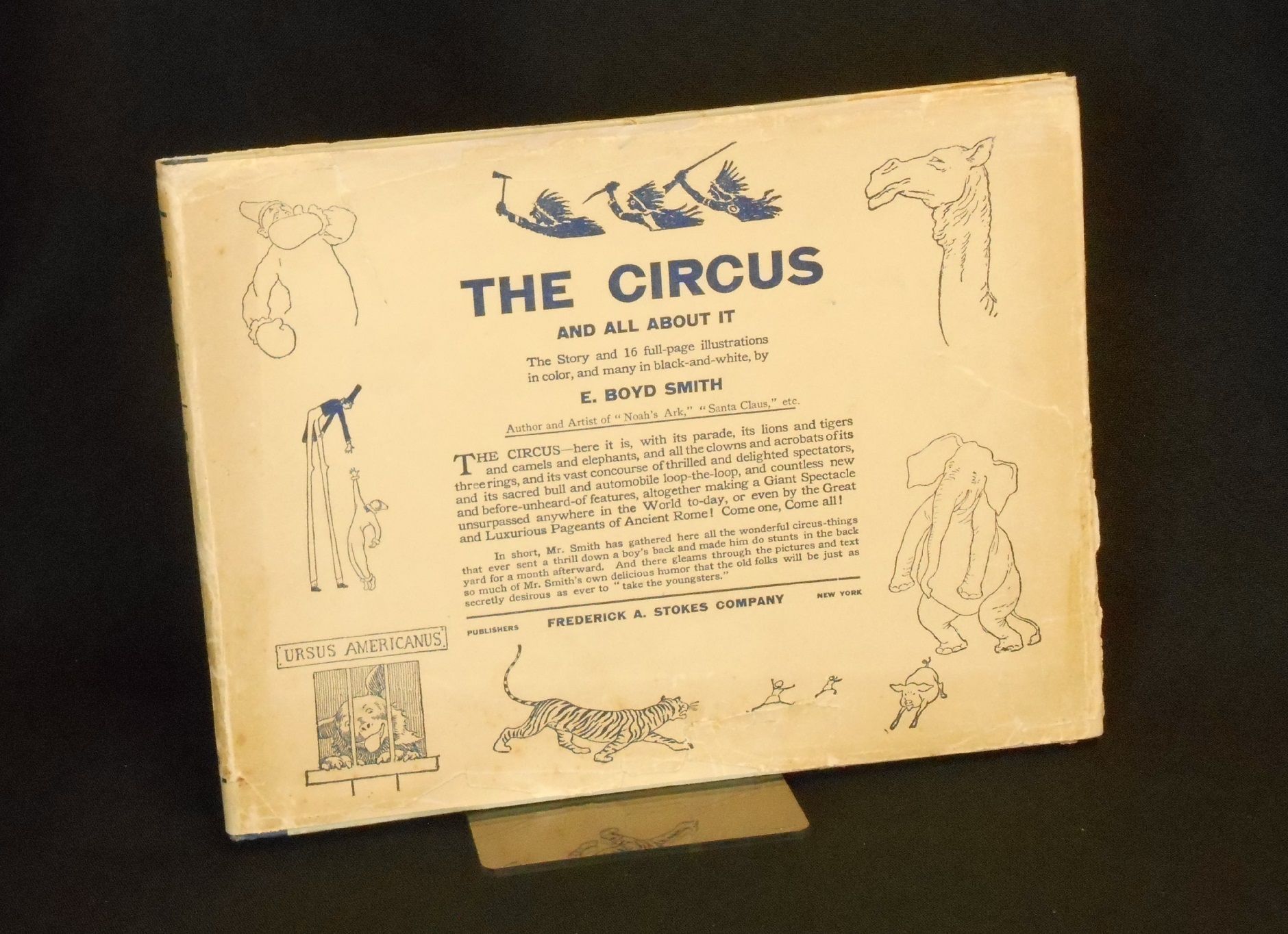 The Circus and All About It by Smith, E. Boyd (Text and Illustrations ...