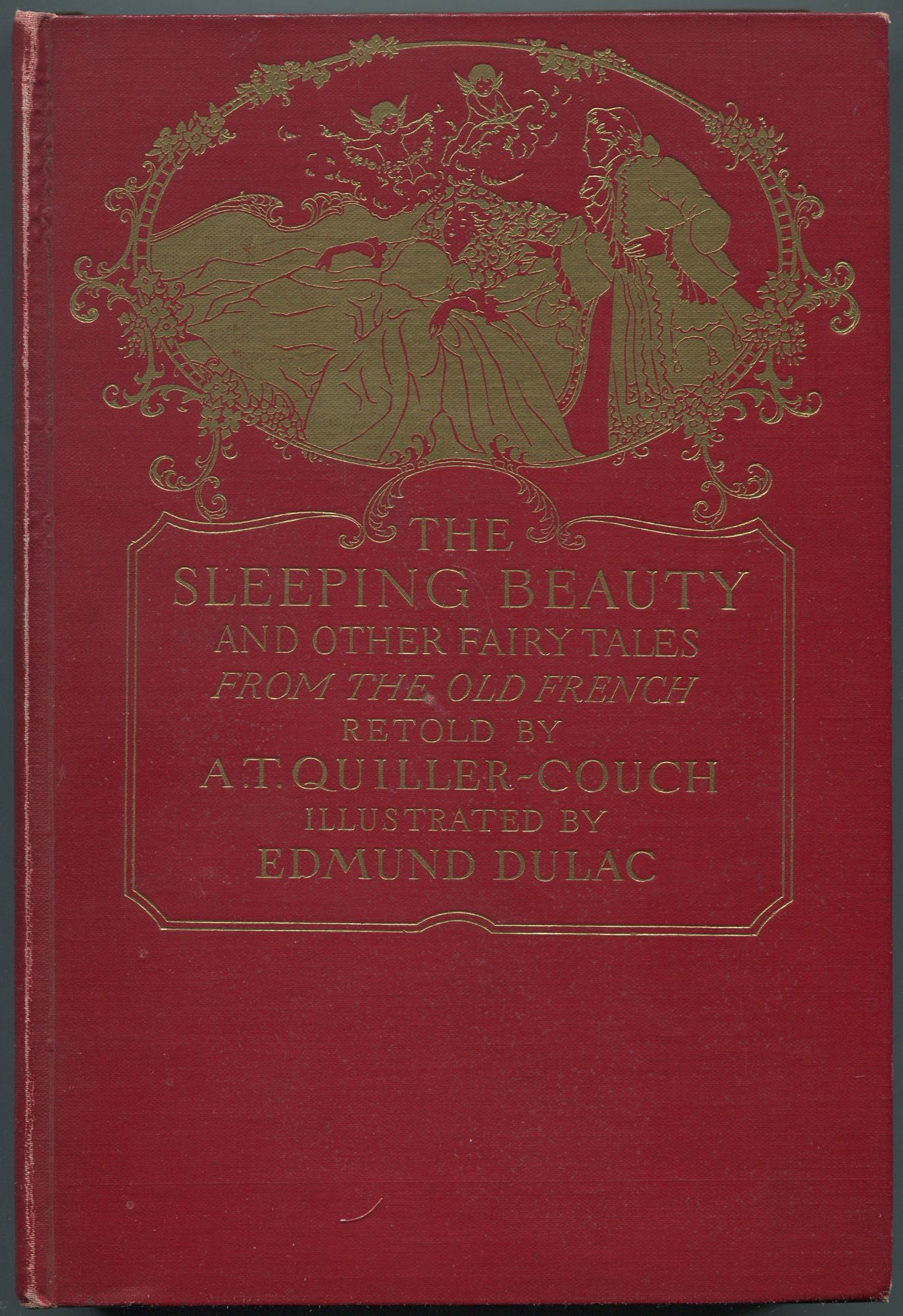 Antique Fairy Tale Book Cover