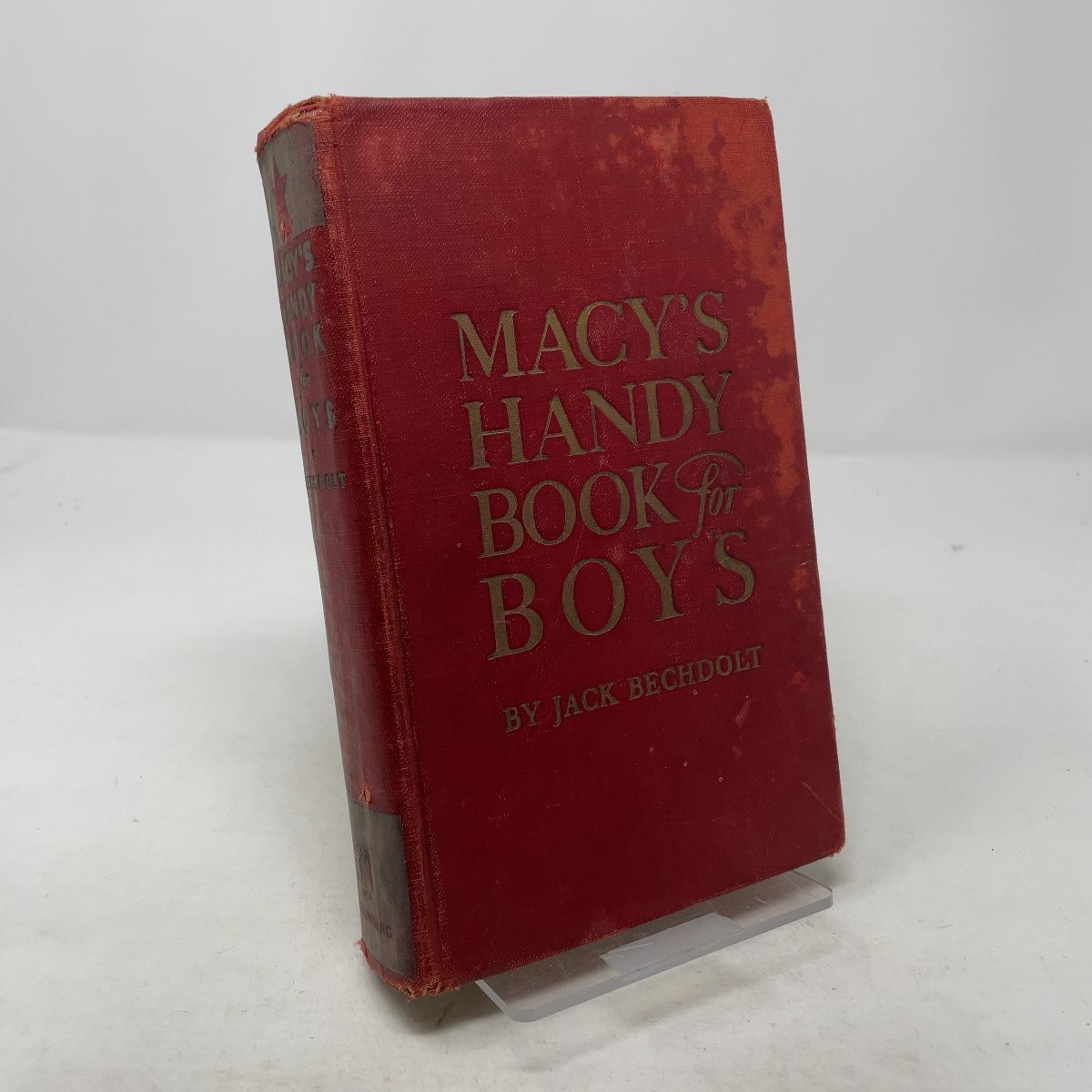 Macy's Handy Book for Boys by Jack Bechdolt | Hardcover | 1933 ...
