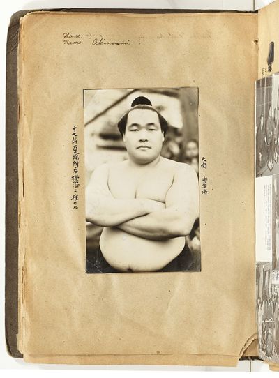 BIBLIO | [Photo Album]: Sumo Wrestling Scrapbook and Photograph Album ...