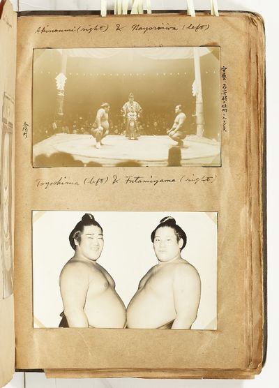 BIBLIO | [Photo Album]: Sumo Wrestling Scrapbook and Photograph Album ...