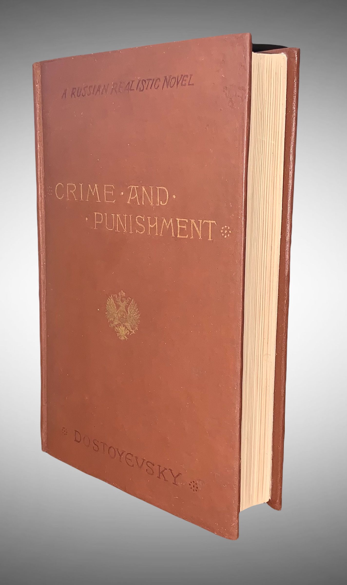 Crime and Punishment (First Edition in English) by Fyodor Dostoevsky ...