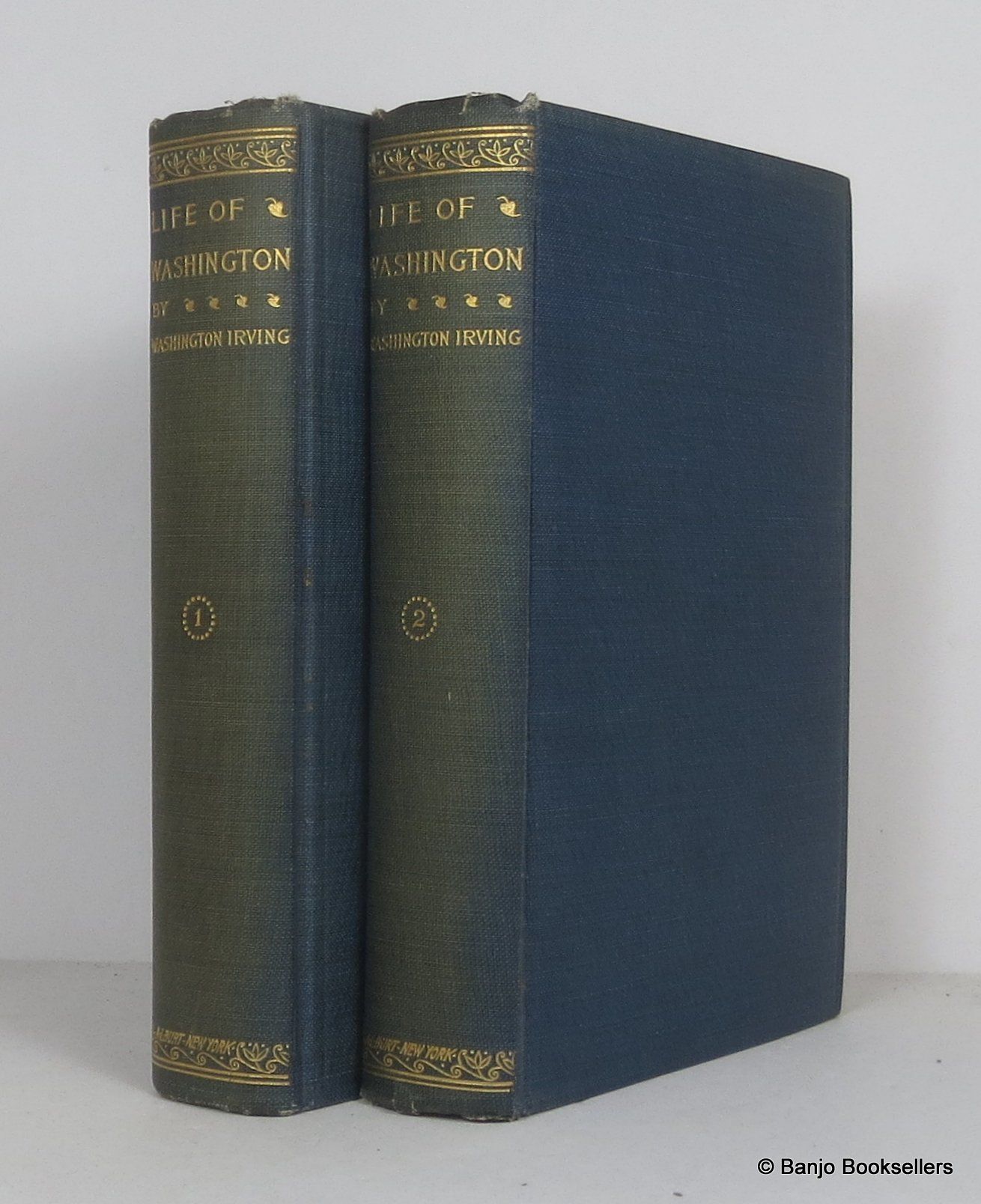 The Life of Washington - Two Volume Set by Irving, Washington ...