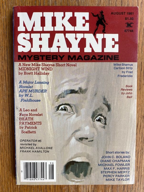 Mike Shayne Mystery Magazine August 1981 by Fritch, Charles E. (ed ...
