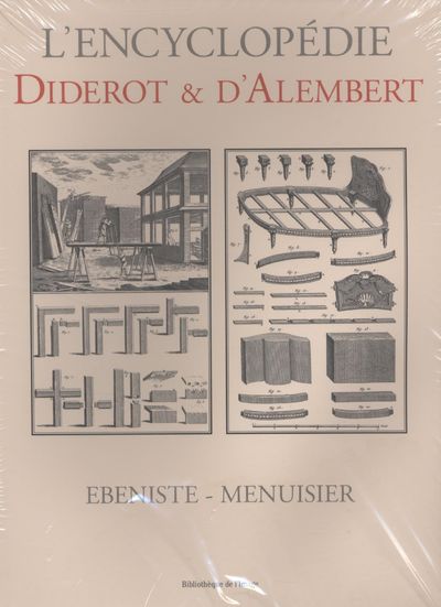 Ebeniste - Menusier by Diderot; D'Alembert | Paperback | May 2002 | Art ...