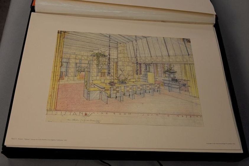 Frank Lloyd Wright : Selected Drawings Portfolio Volumes 1,2 & 3 by ...