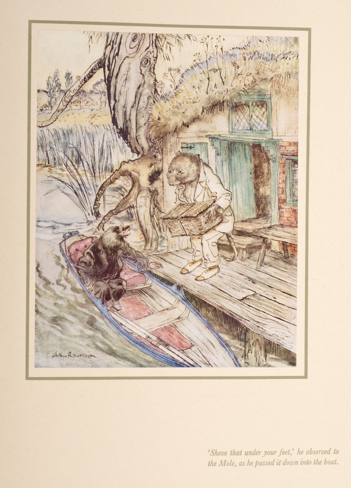 Wind in the Willows, The by RACKHAM, Arthur; GRAHAME, Kenneth; Rogers ...