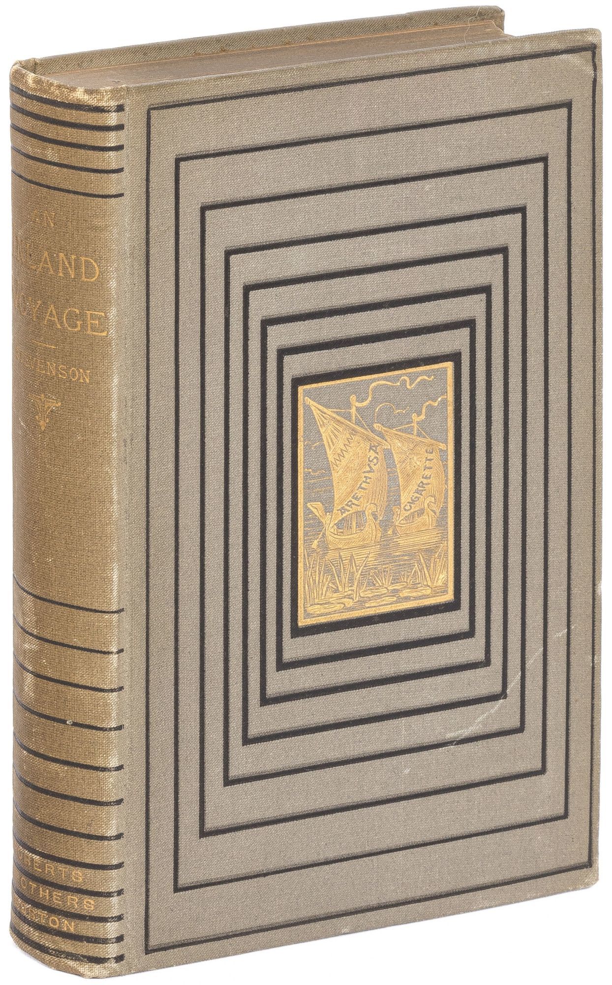 An Inland Voyage by STEVENSON, Robert Louis. (Mary King Longfellow ...