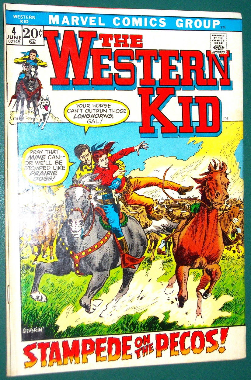 The Western Kid #4- June 1972 by Various | Paperback | 1972 | Marvel ...