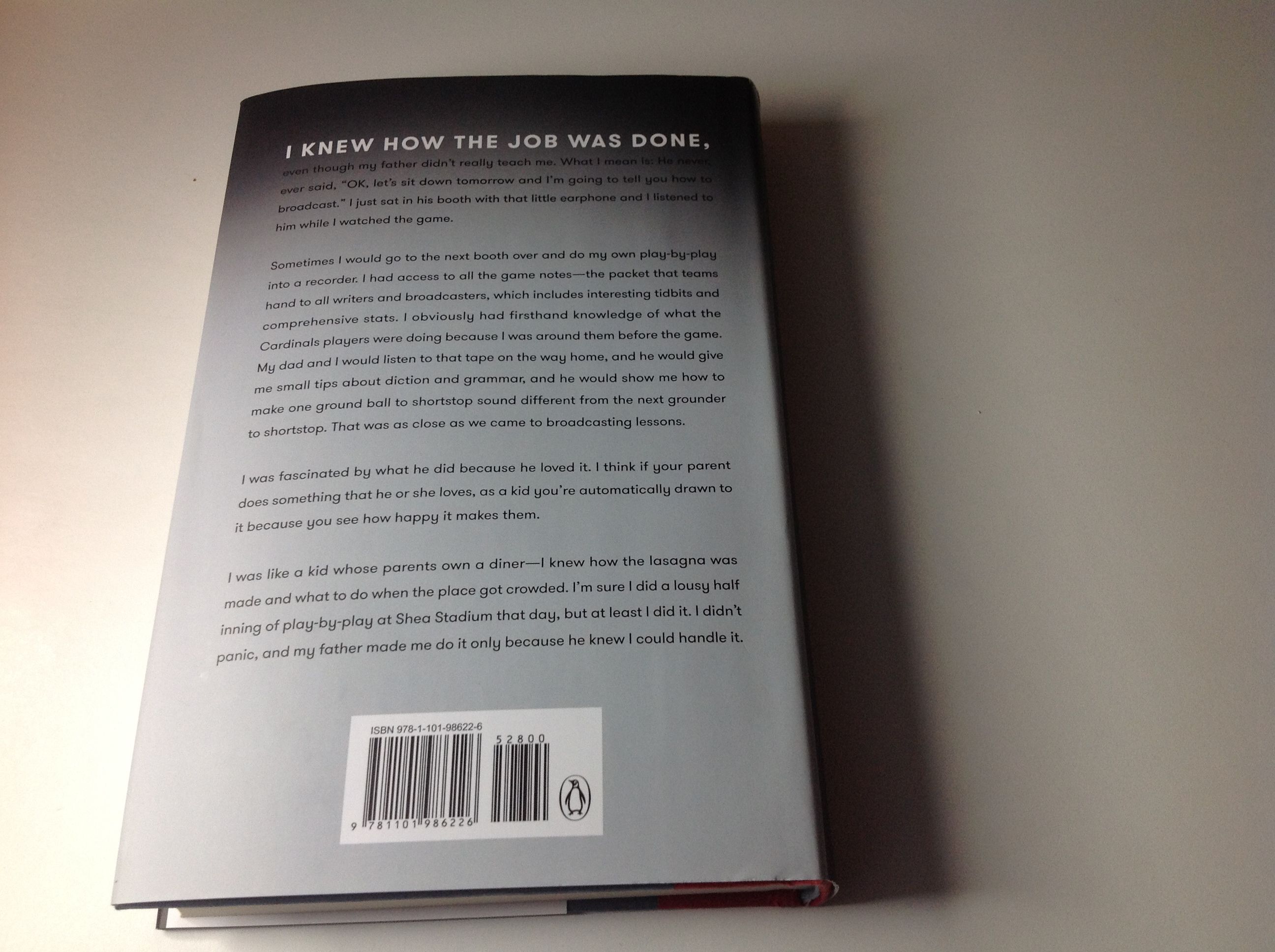 Lucky Bastard -Signed by Joe Buck, with Michael Rosenberg | 9 3/8 x 6 1 ...