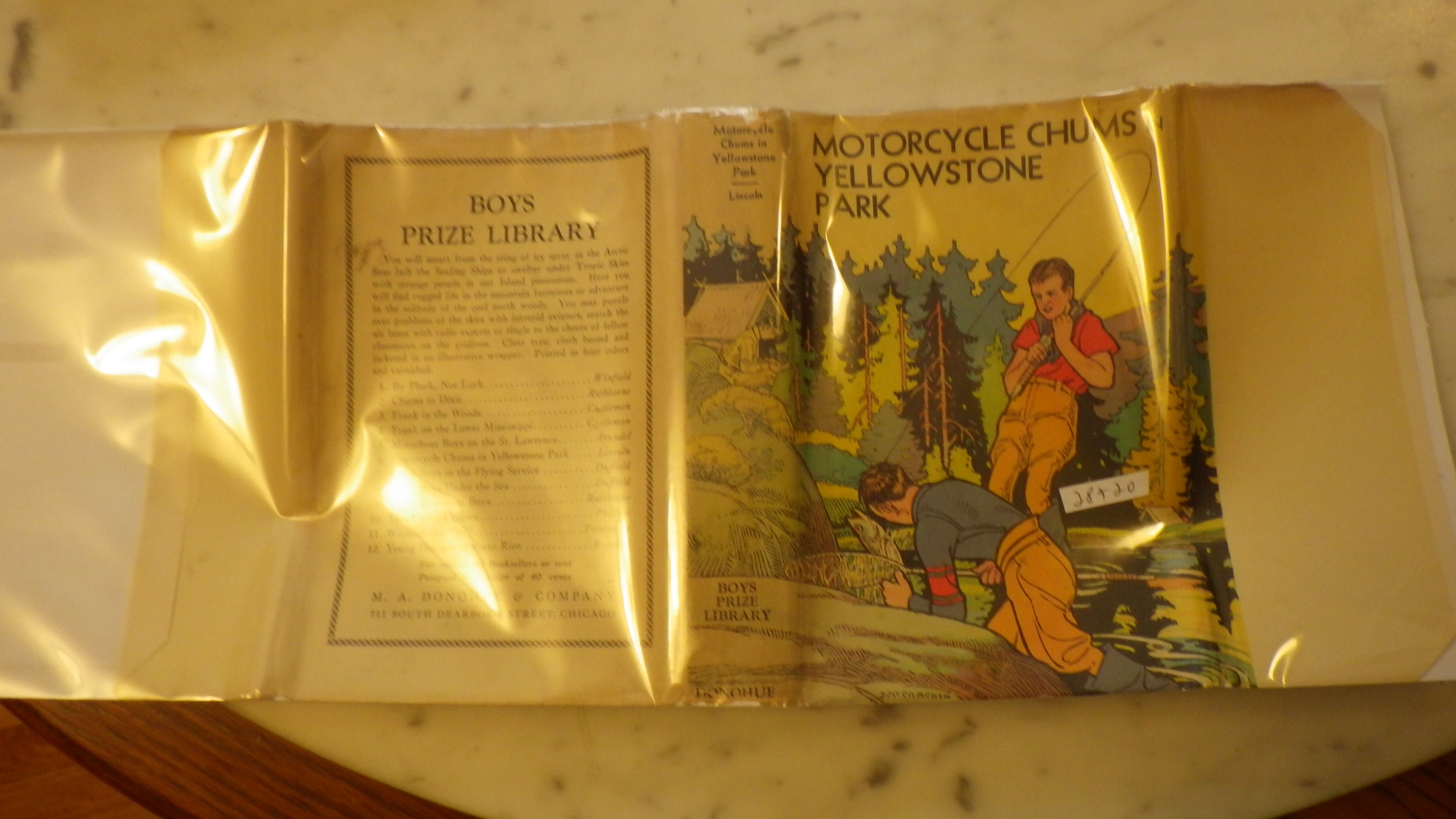 Motorcycle Chums in Yellowstone Park or Lending a Helping Hand in RARE ...