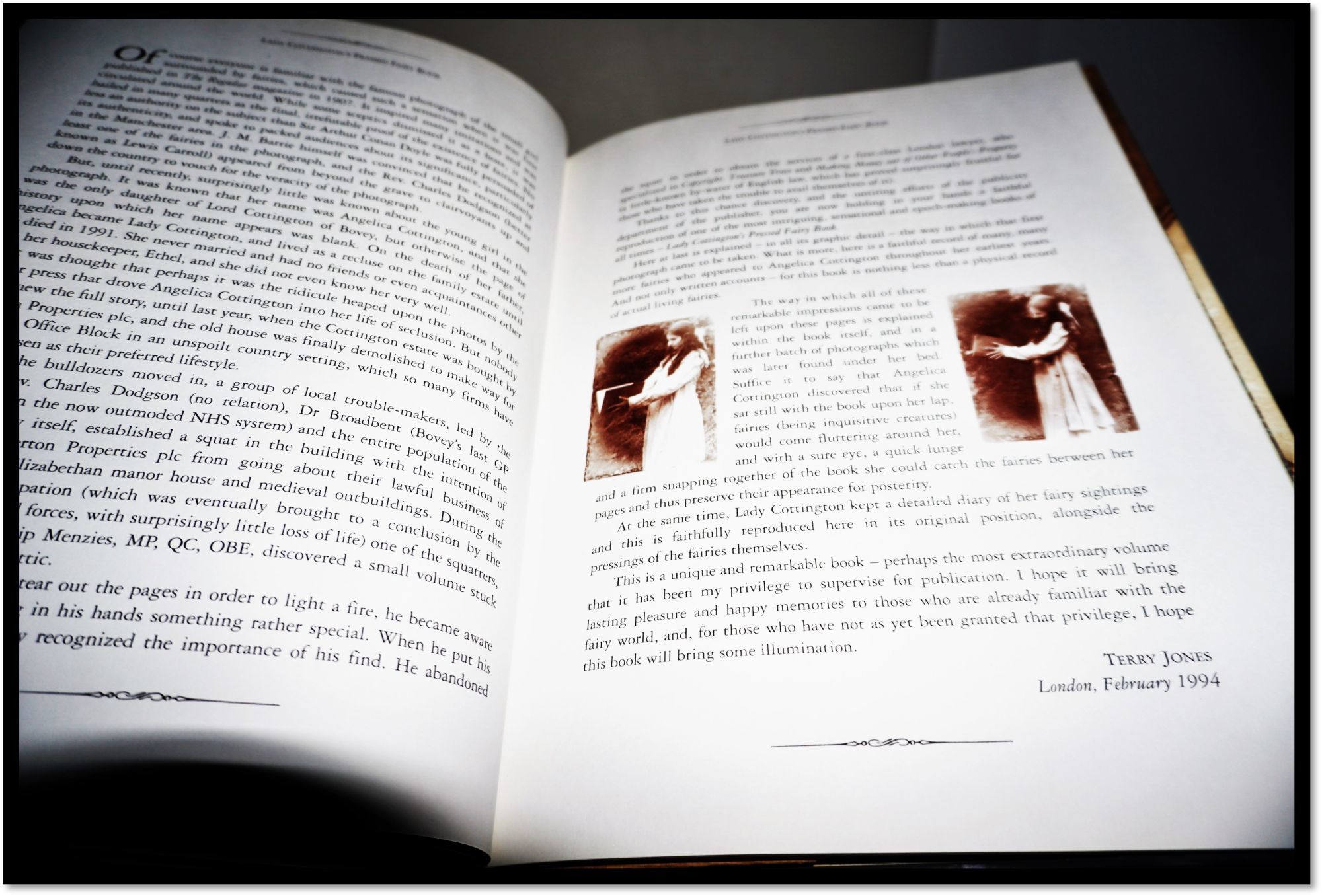 Lady Cottington's Pressed Fairy Book by Jones, Terry | A Fine Hardcover ...