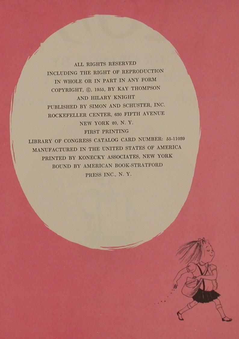 Kay Thompson's Eloise: A Book for Precocious Grown Ups by Kay Thompson ...