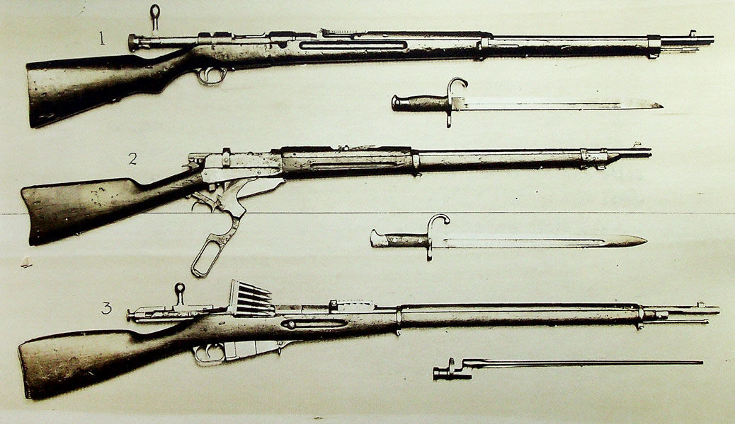 Captured War Materiel - Rifles and Carbines by [WW1] [PHOTOGRAPHIC ...