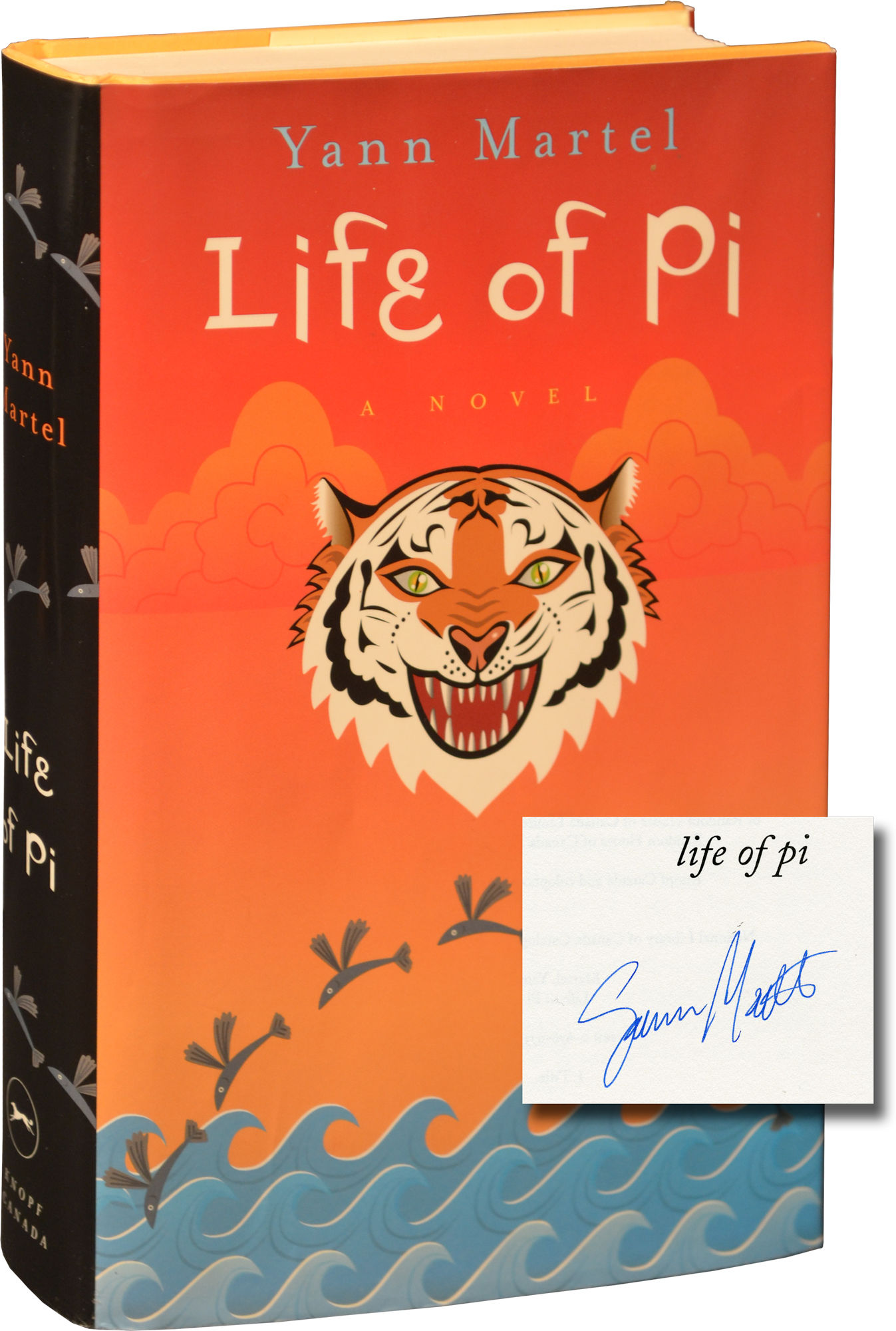 Life of Pi (First Canadian Edition, True First, Signed) by Martel, Yann ...