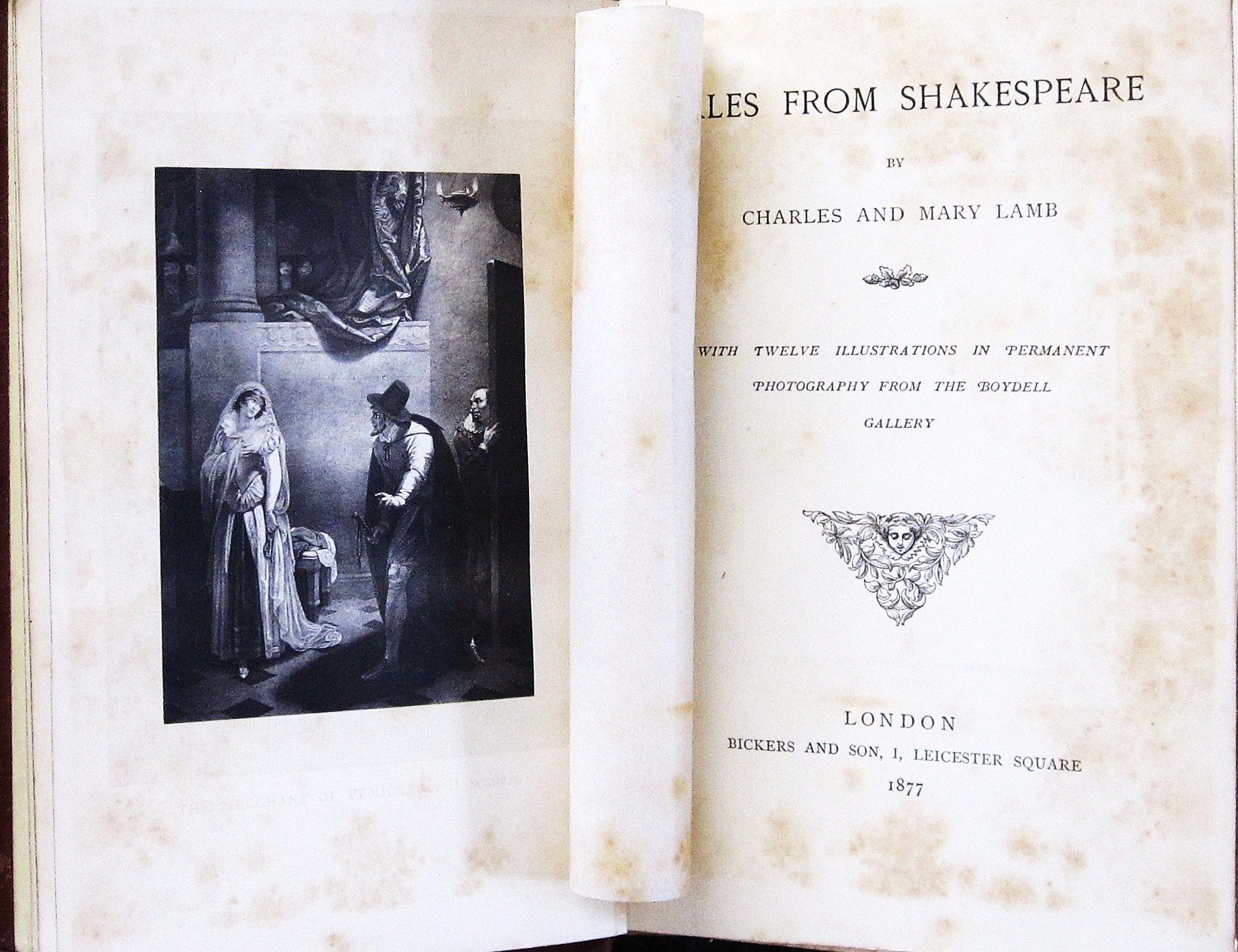 Tales from Shakespeare with Illustrations from the Boydell Gallery by ...