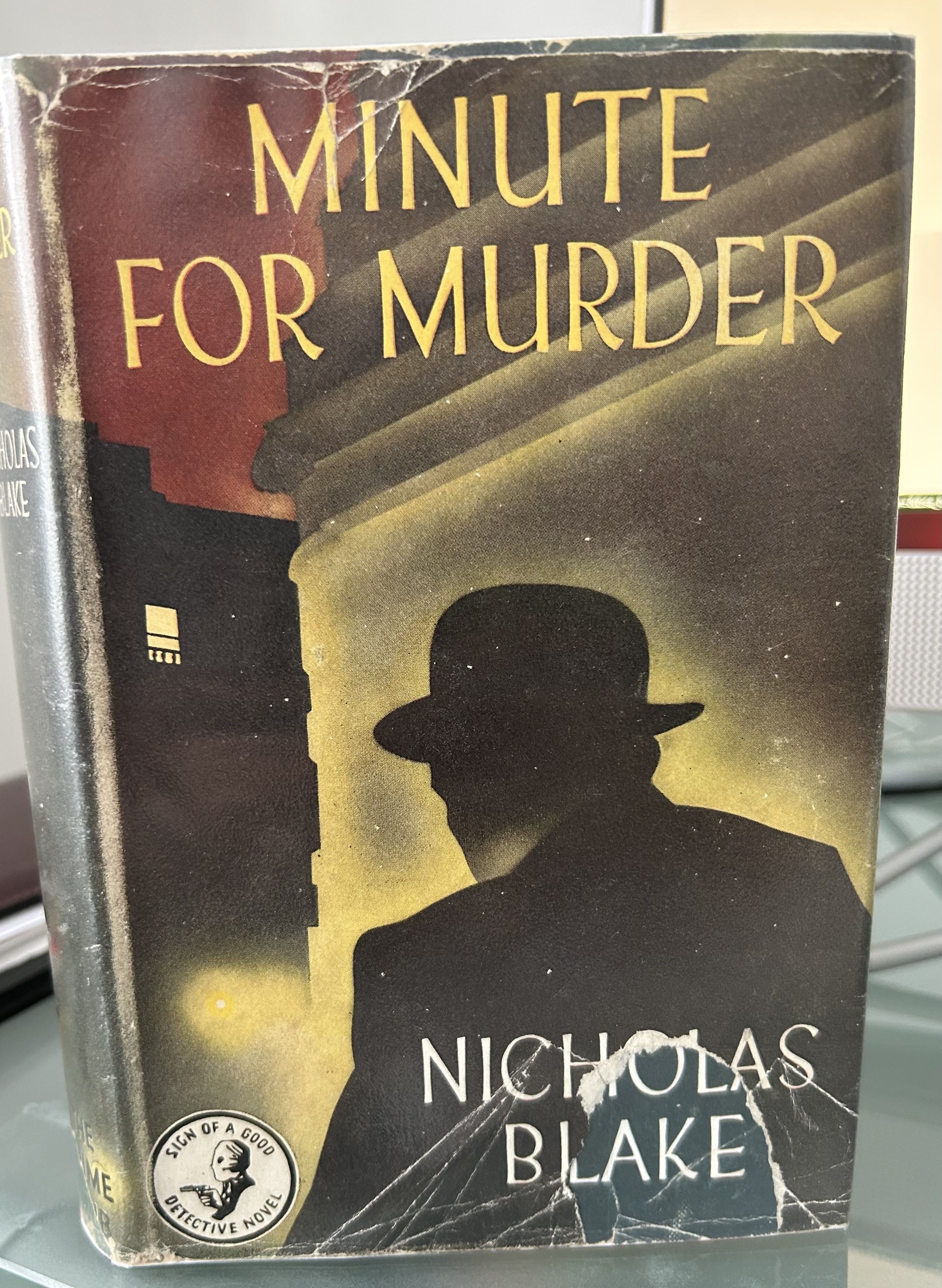MINUTE FOR MURDER. by NICHOLAS BLAKE | Hardcover | 1947 | Collins Crime ...
