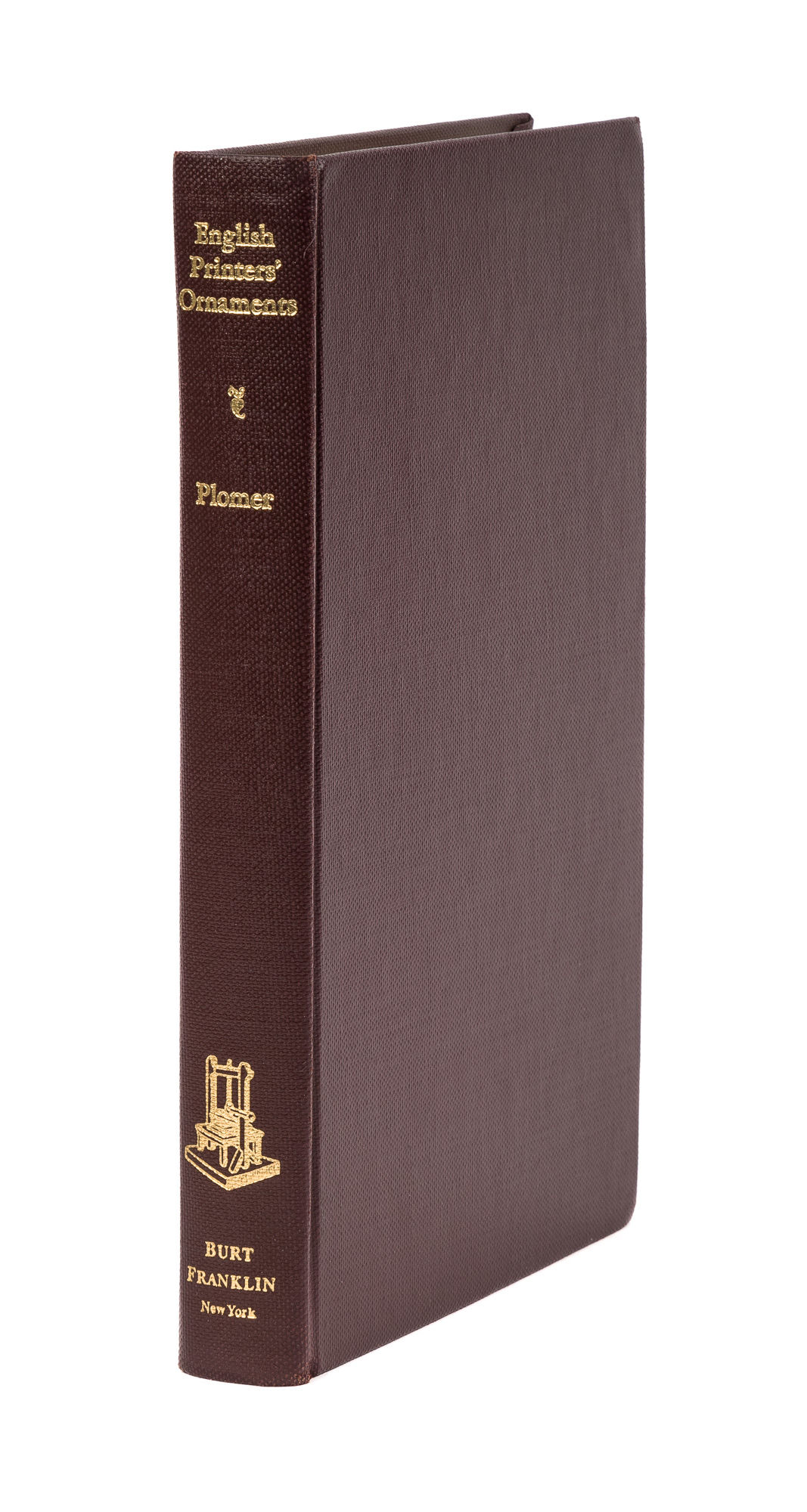 English Printers' Ornaments by Plomer, Henry R. | Search for Rare Books ...
