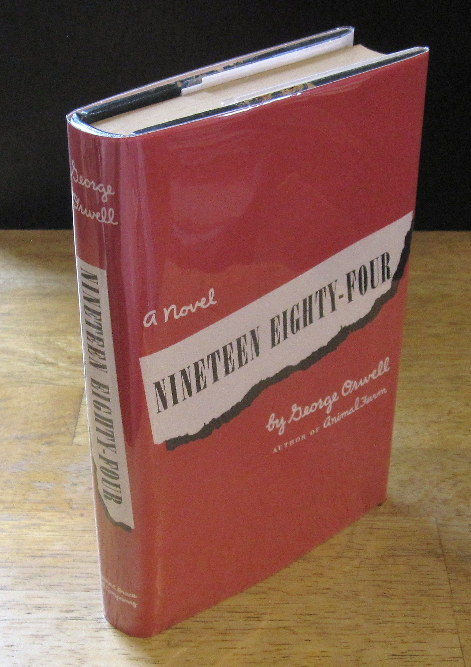 Nineteen Eighty-Four: A 1984 Novel [First American Edition] by Orwell ...