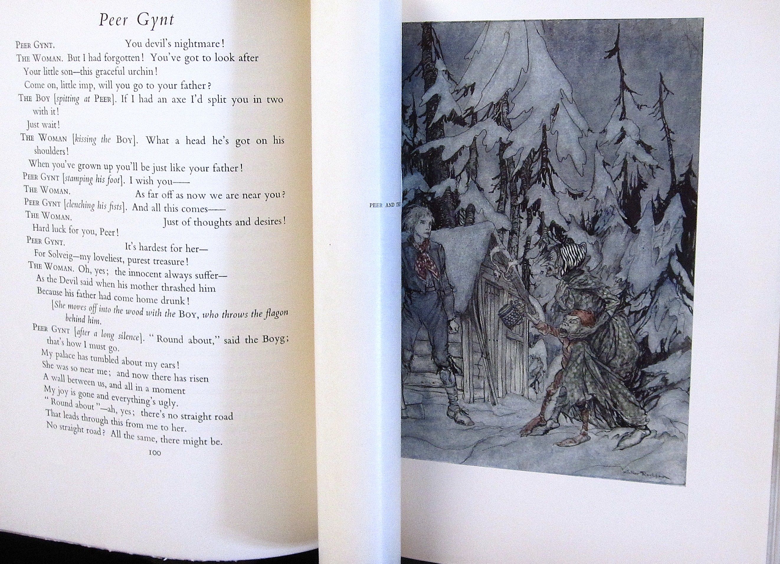 Peer Gynt: A Dramatic Poem Illustrated by Arthur Rackham by ...