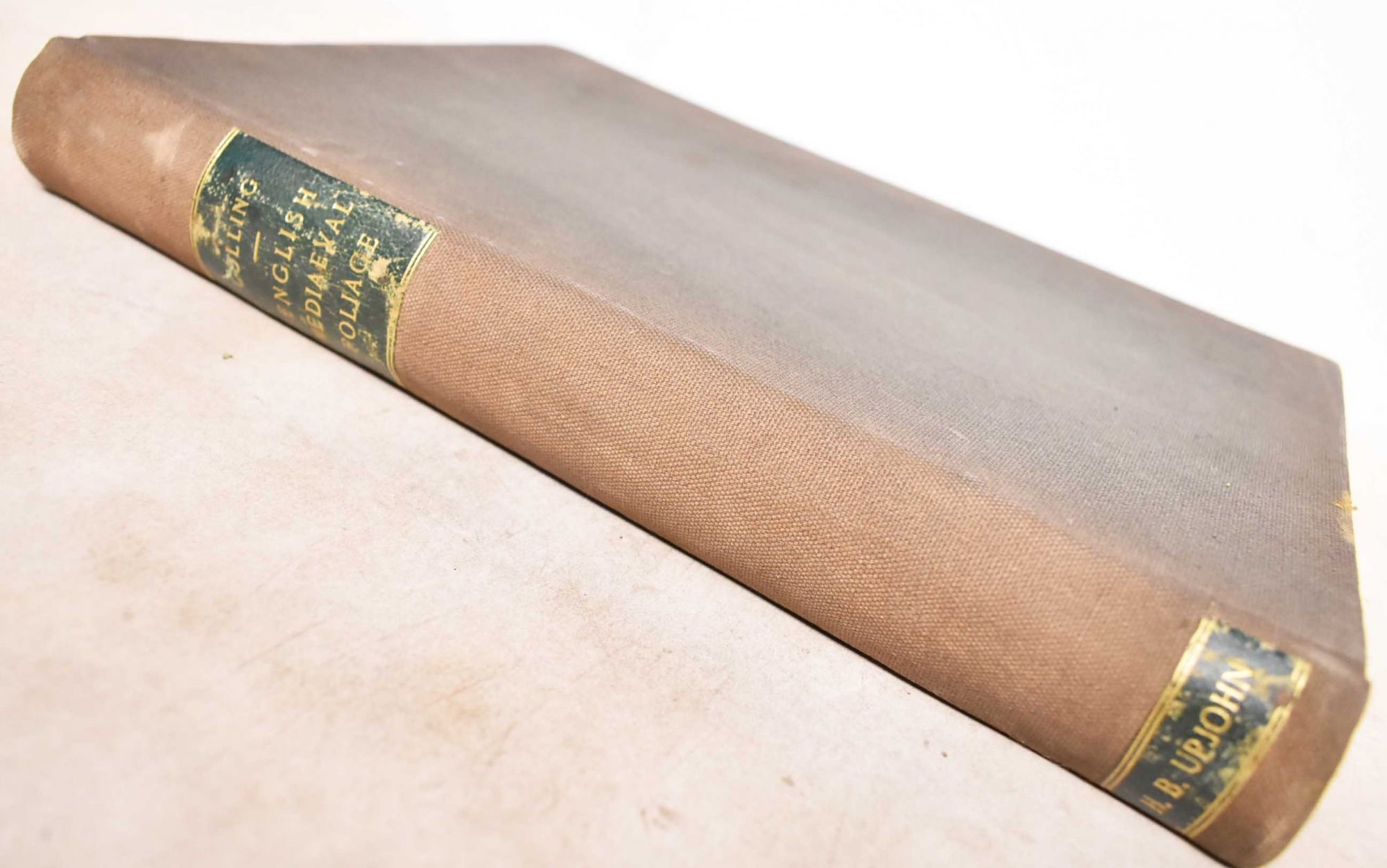 Examples of English Medieval Foliage and Coloured Decoration; Taken ...