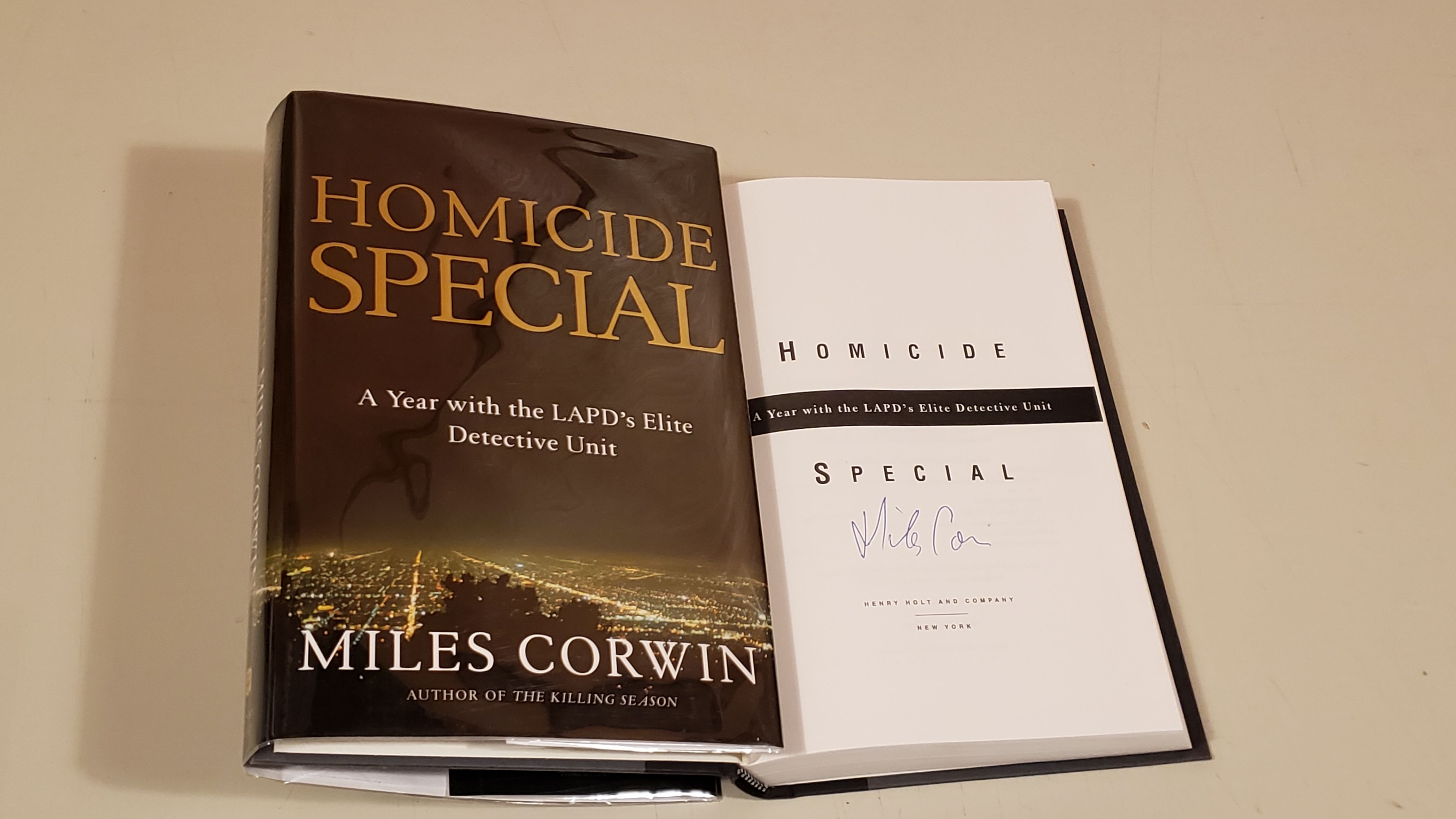 Homicide Special: On The Streets With The Lapd's Elite Detective Unit ...