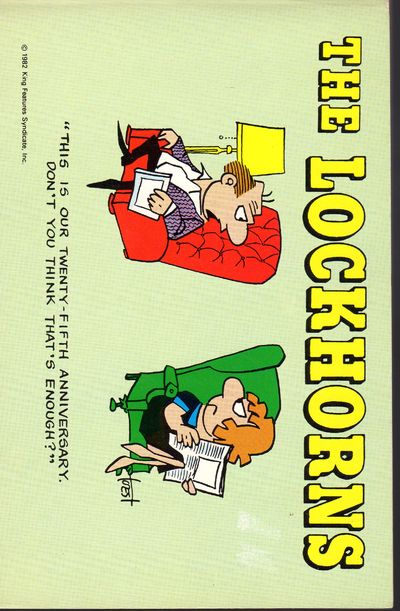 The Lockhorns "This is Our Twenty-Fifth Anniversary, Don't You Think ...