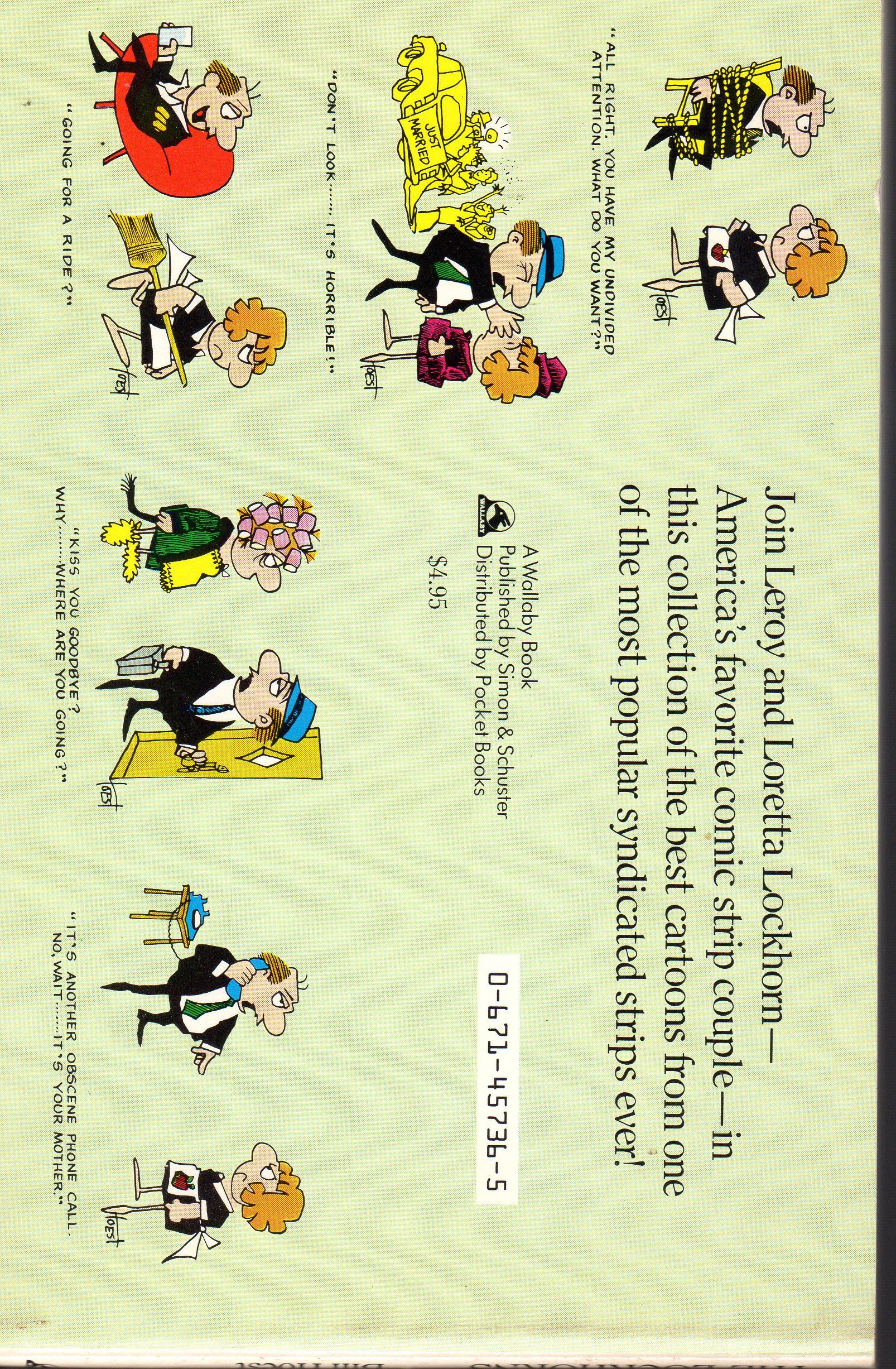 The Lockhorns "This is Our Twenty-Fifth Anniversary, Don't You Think ...