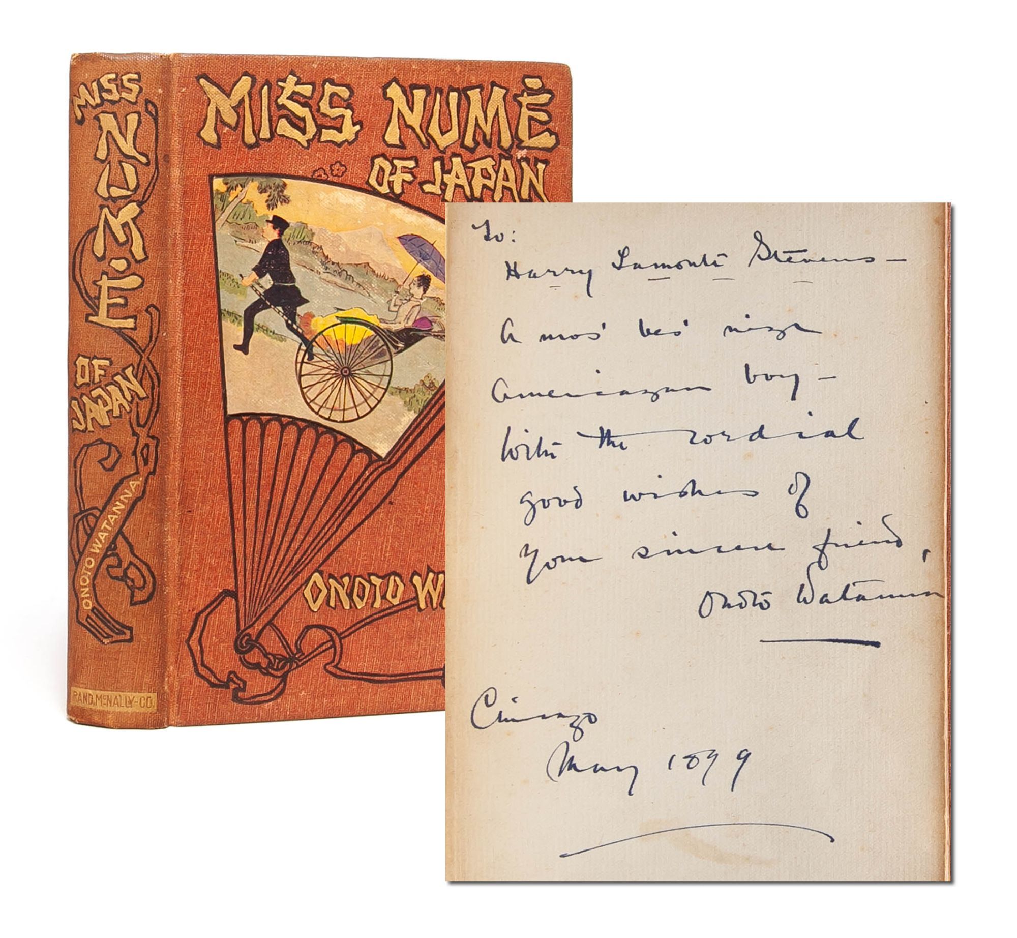 Miss Nume of Japan. A Japanese American Romance (Inscribed first ...