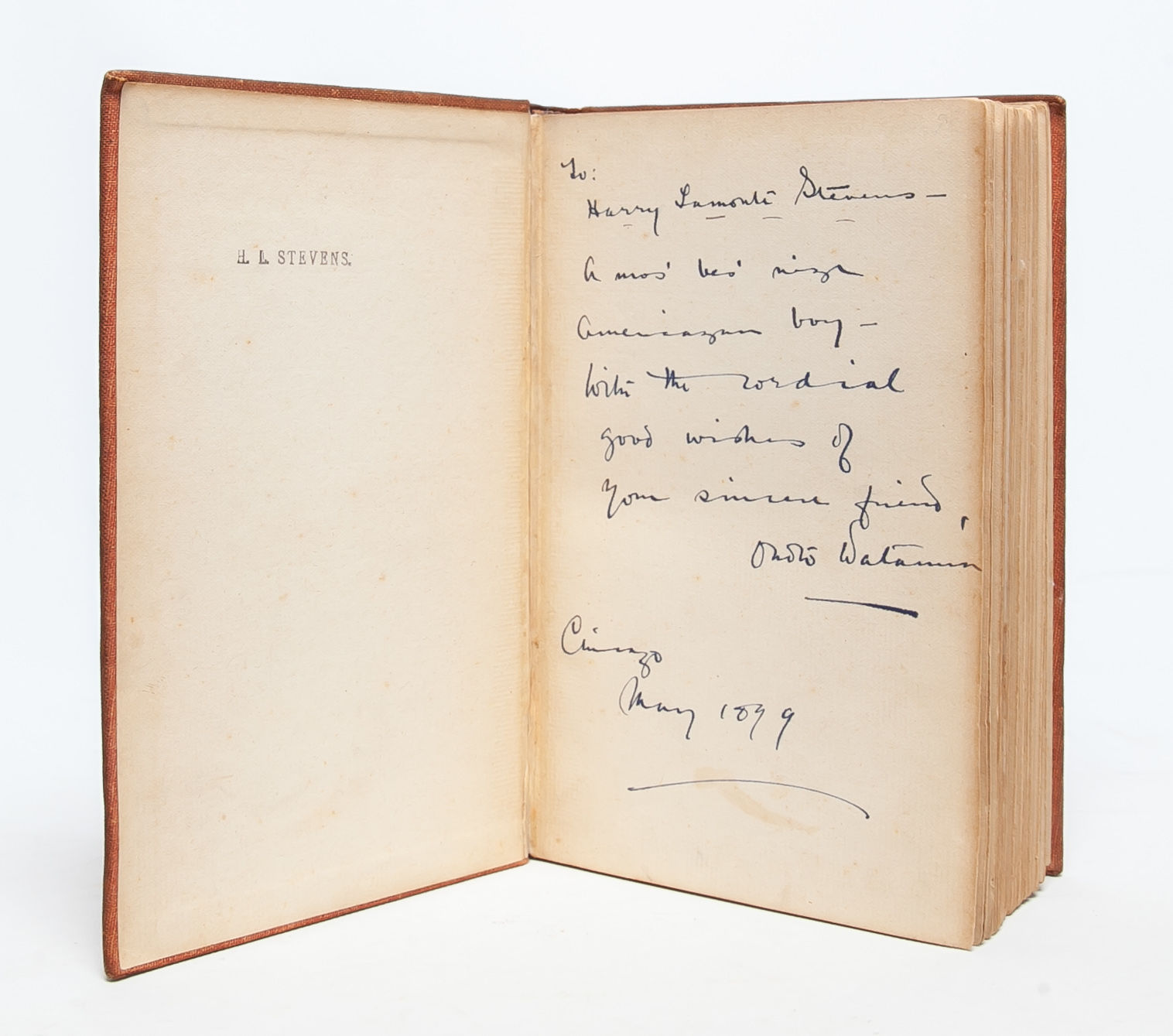 Miss Nume of Japan. A Japanese American Romance (Inscribed first ...