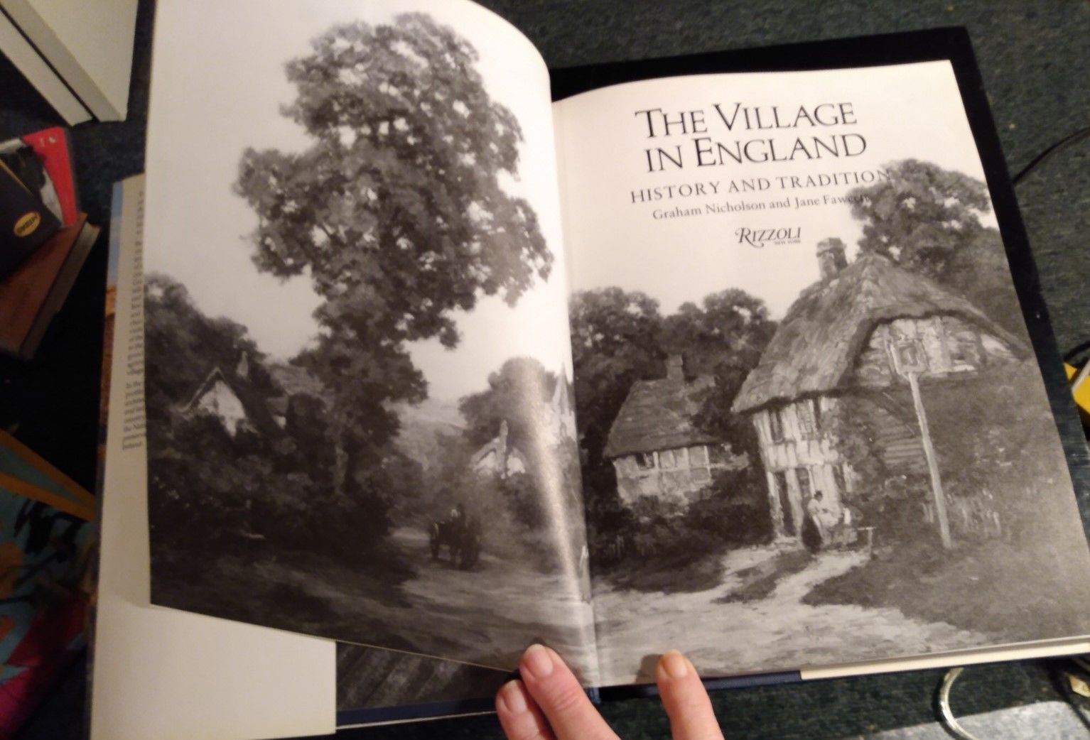 THE VILLAGE IN ENGLAND by Graham Nicholson, Jane Fawcett | Perfect ...