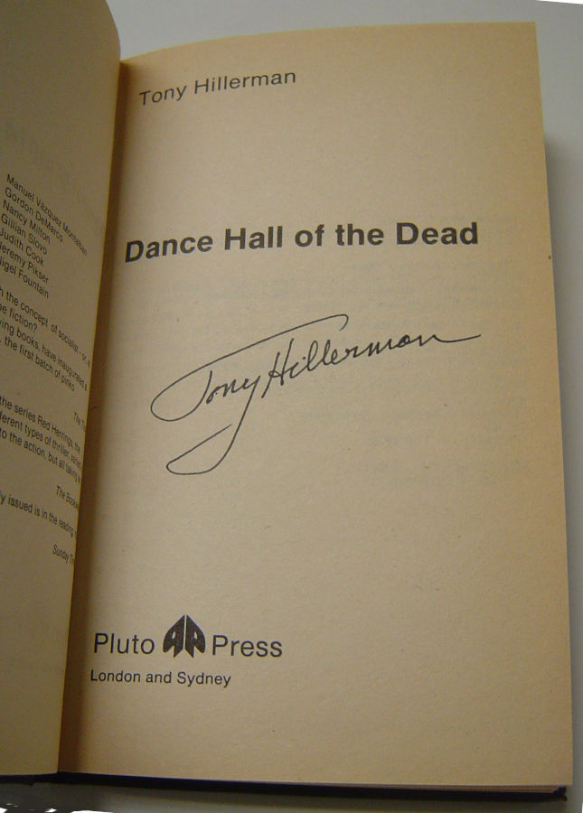 Dance Hall of the Dead by Hillerman, Tony | Hardcover | 1973 | Pluto ...