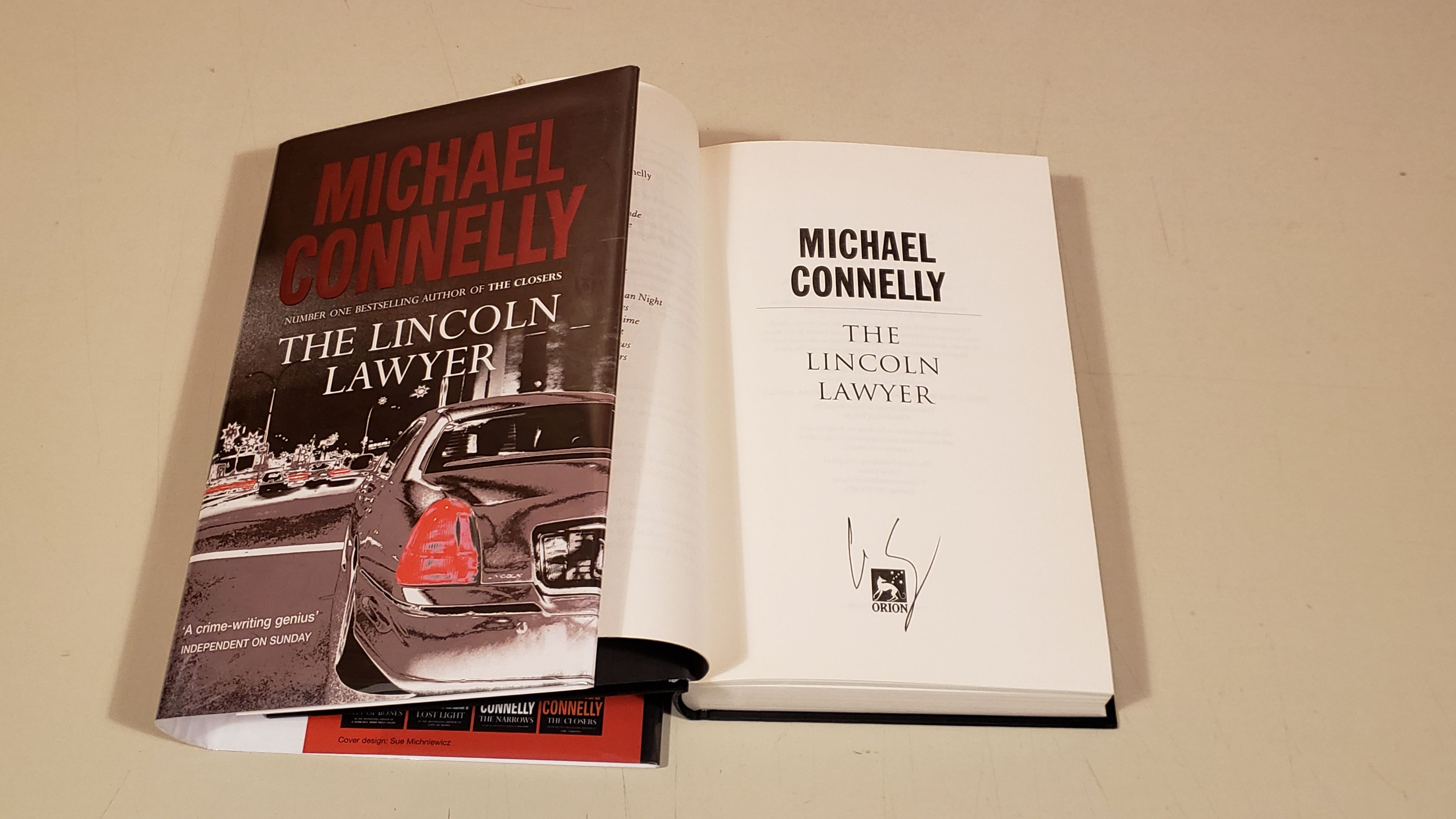 The Lincoln Lawyer Book