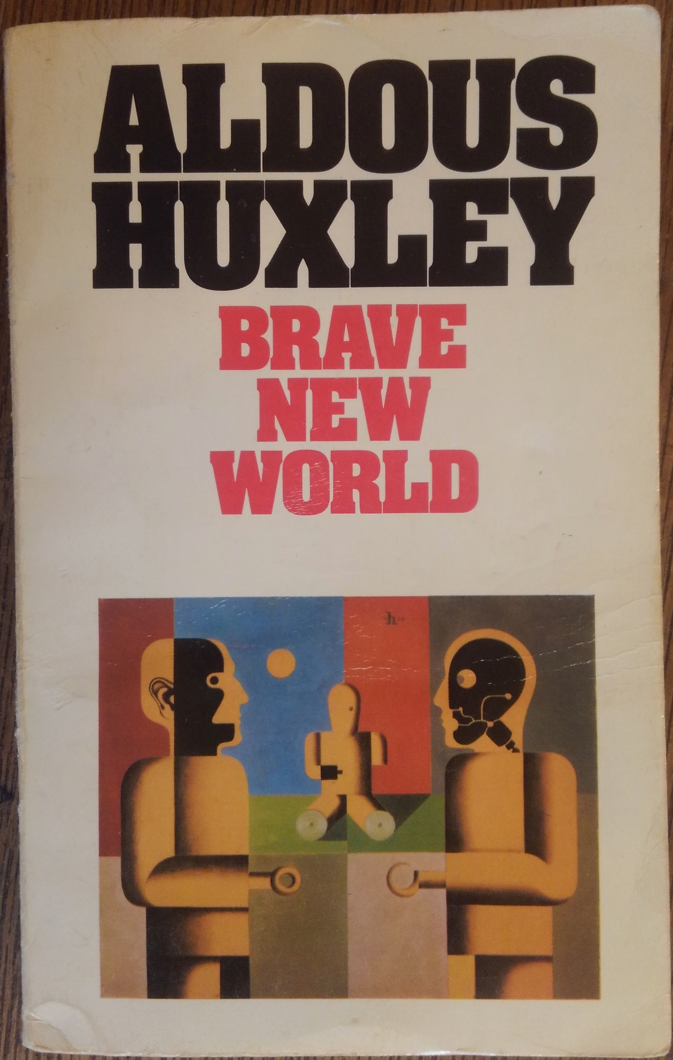 Brave New World Book Cover Poster