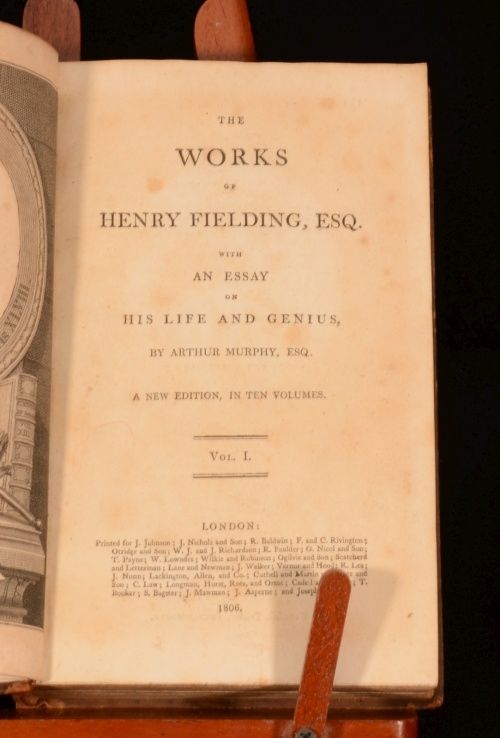The Works of Henry Fielding by Henry Fielding | Leather | 1806 | J ...