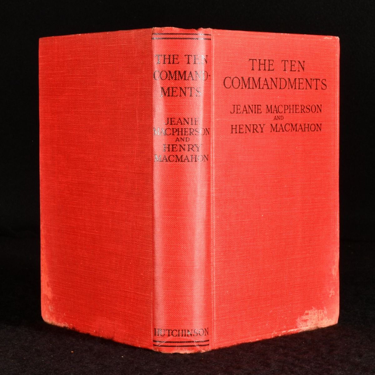 The Ten Commandments by Henry MacMahon; Jeanie MacPherson | Cloth ...