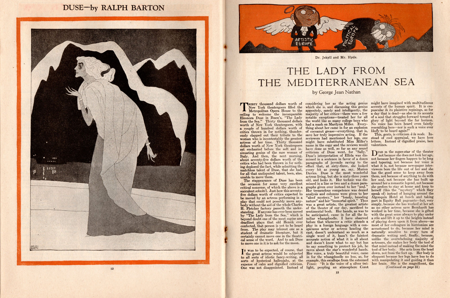 Judge Magazine - November 24, 1923 / The World's Wittiest Weekly. Enoch ...