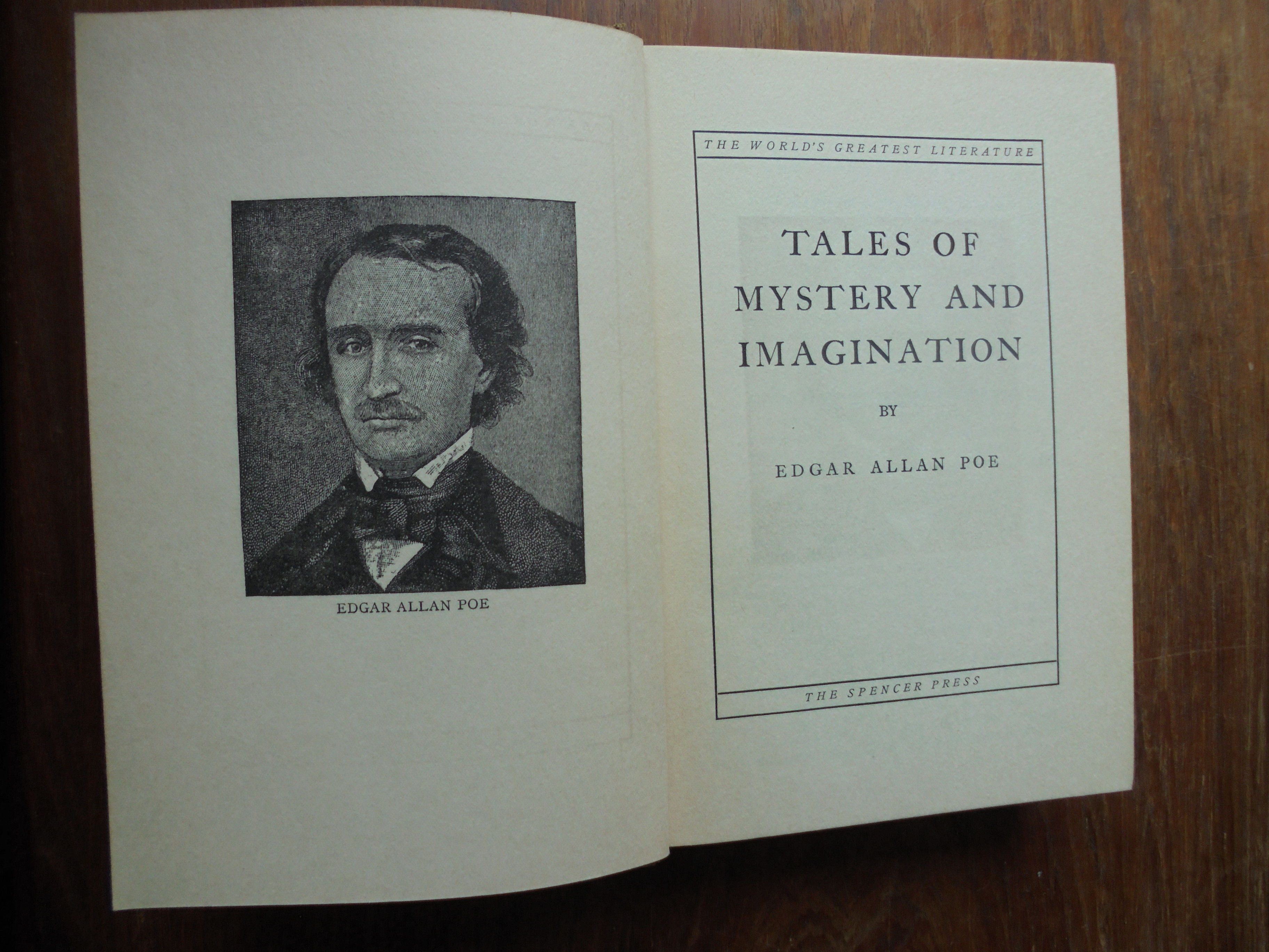 Tales of Mystery and Imagination (The World's Greatest Literature vol 8 ...