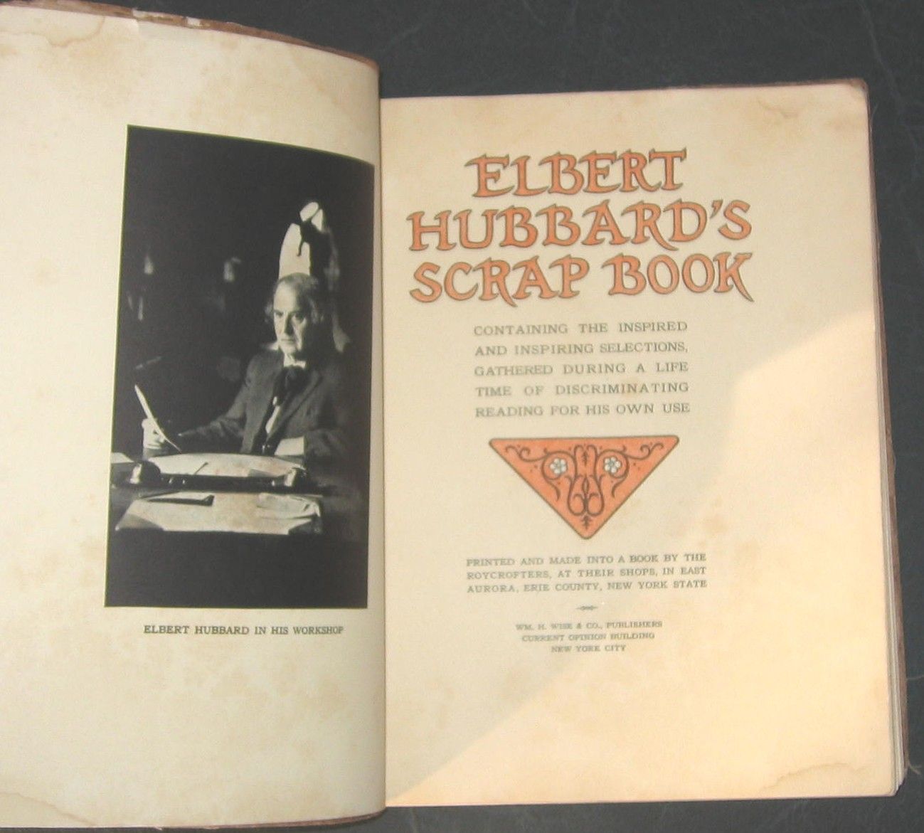 Elbert Hubbard's Scrap Book by Elbert Hubbard | Paperback | 1923 | Wm H ...