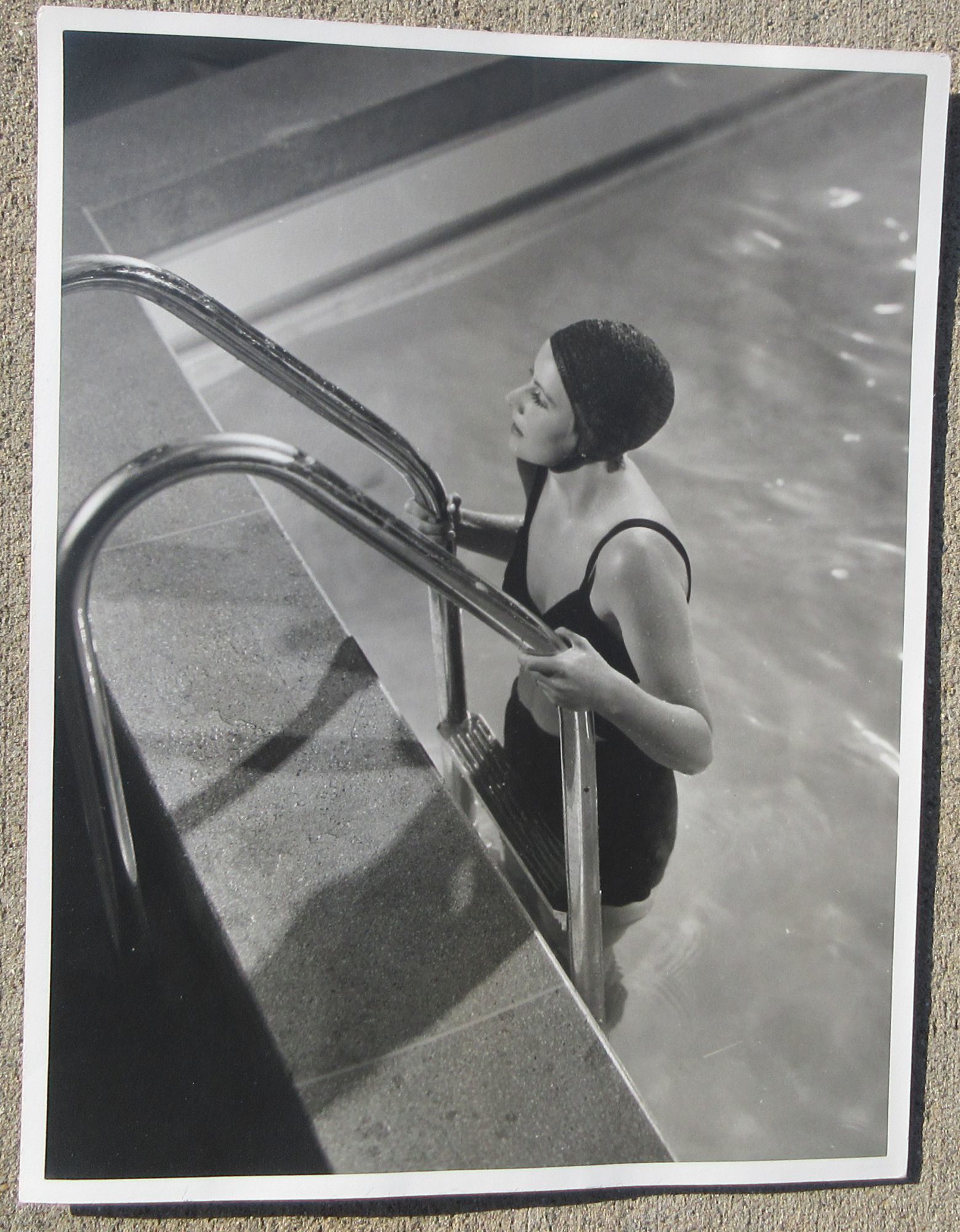 Greta Garbo Swimming
