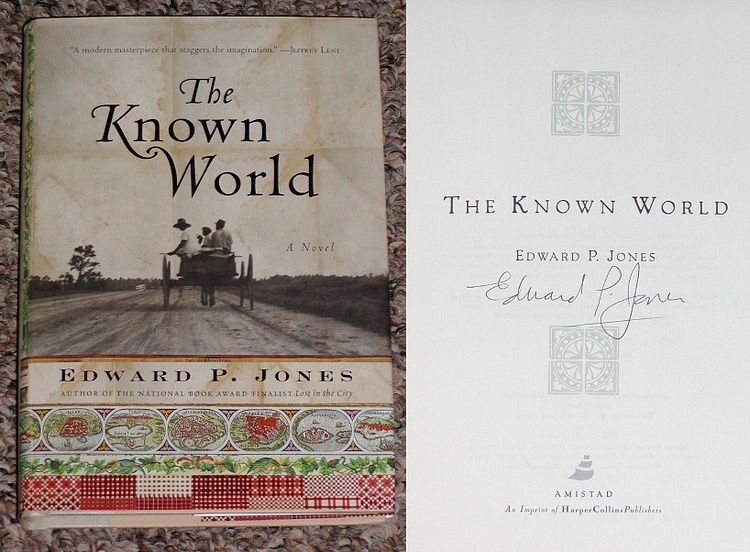 THE KNOWN WORLD by Jones, Edward P | Hardcover | 2003 | HarperCollins ...