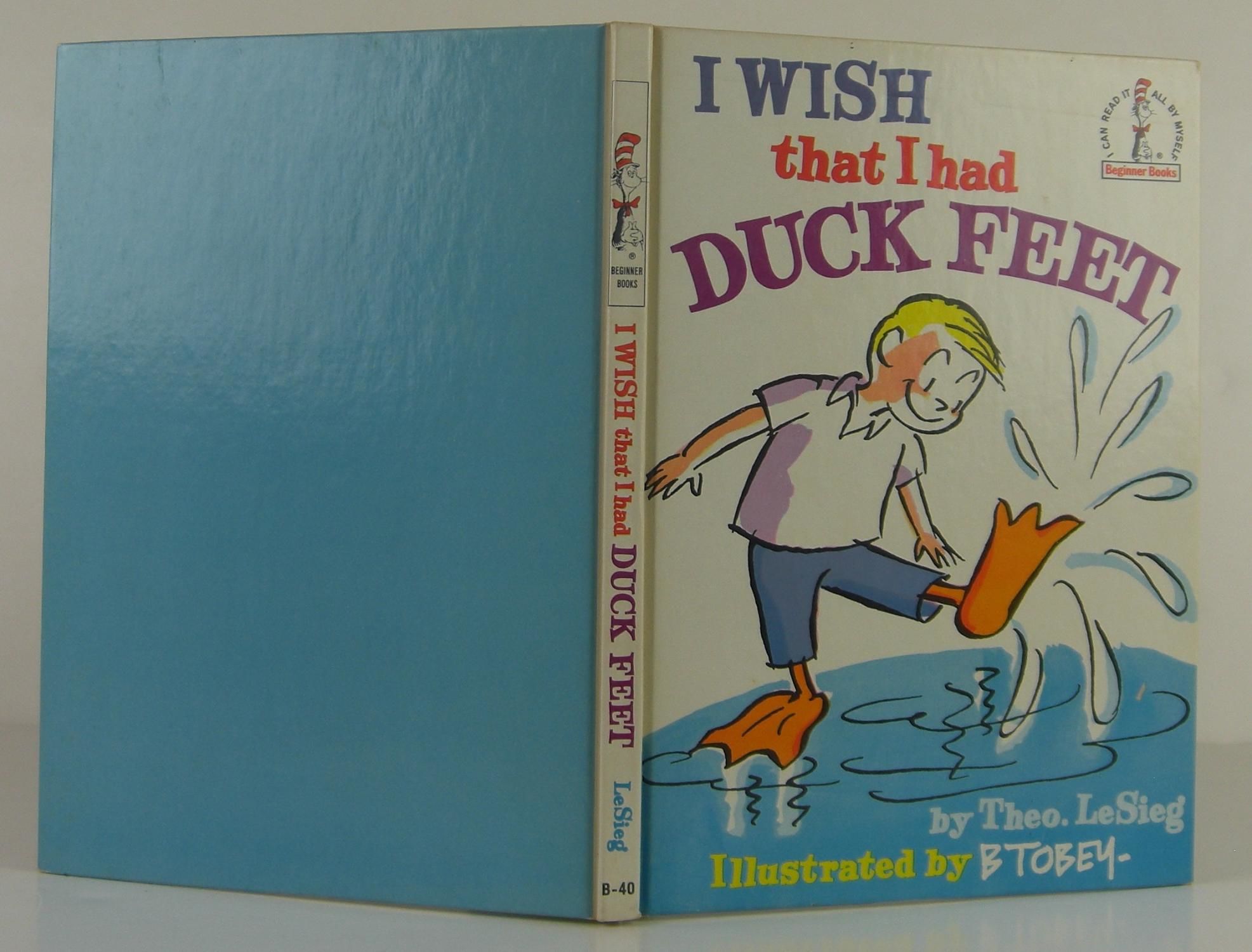 I Wish that I had Duck Feet by Seuss, Dr., LeSieg, Theo | Hardcover ...