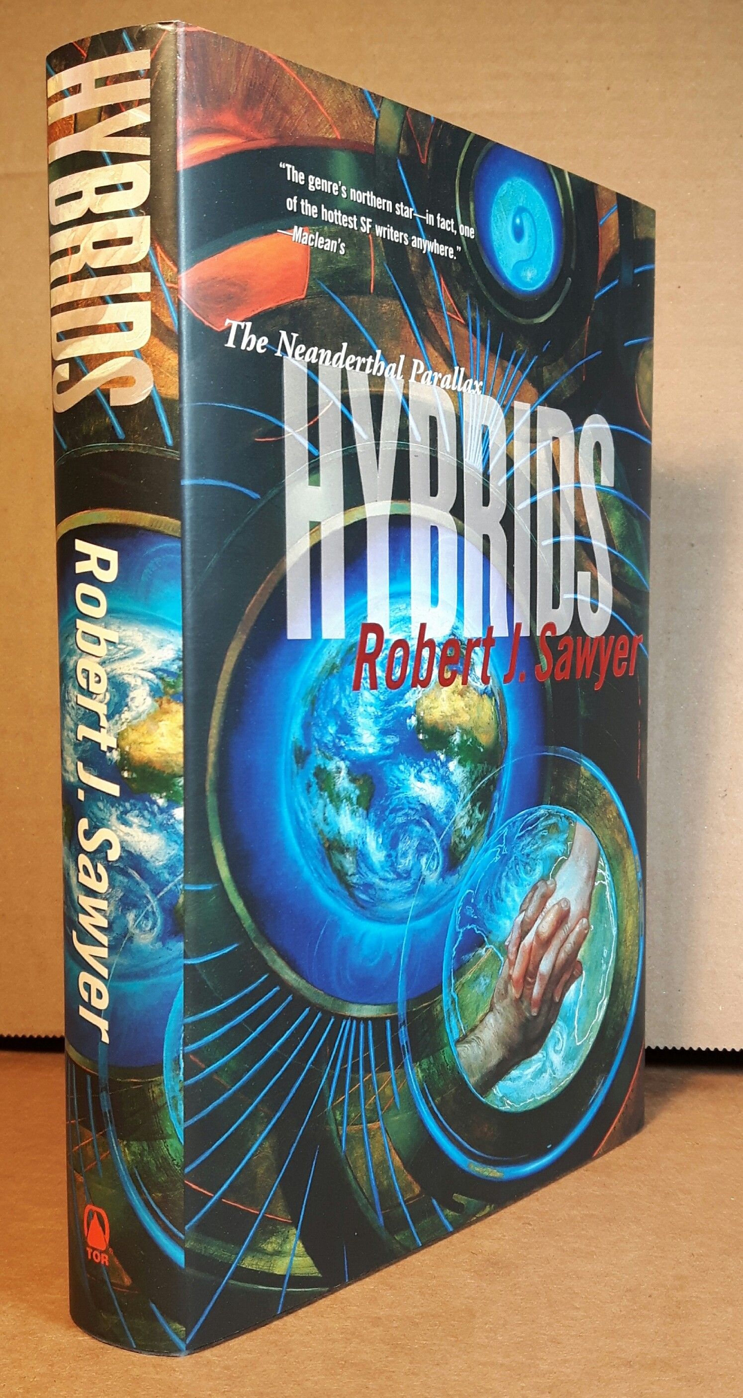 Hybrids (The third book in the Neanderthal Parallax series) by Robert J. (Robert James Sawyer ...