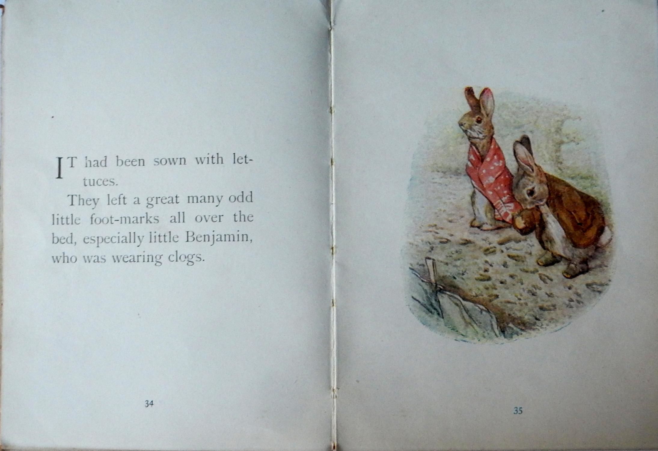 The Tale of Benjamin Bunny by Beatrix Potter | 1904 | Frederick Warne ...