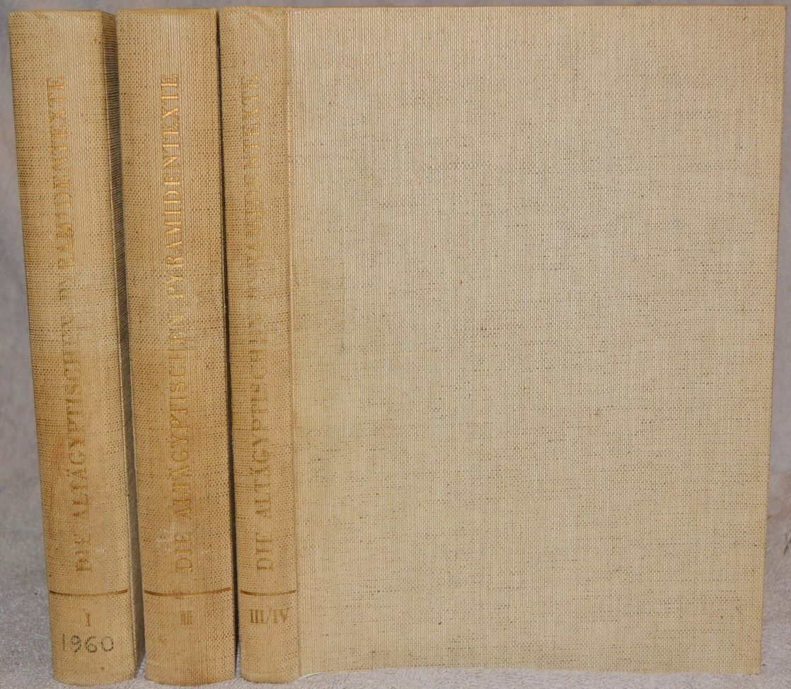 Die Altägyptischen Pyramidentexte nach den Papierabdrücken und ...