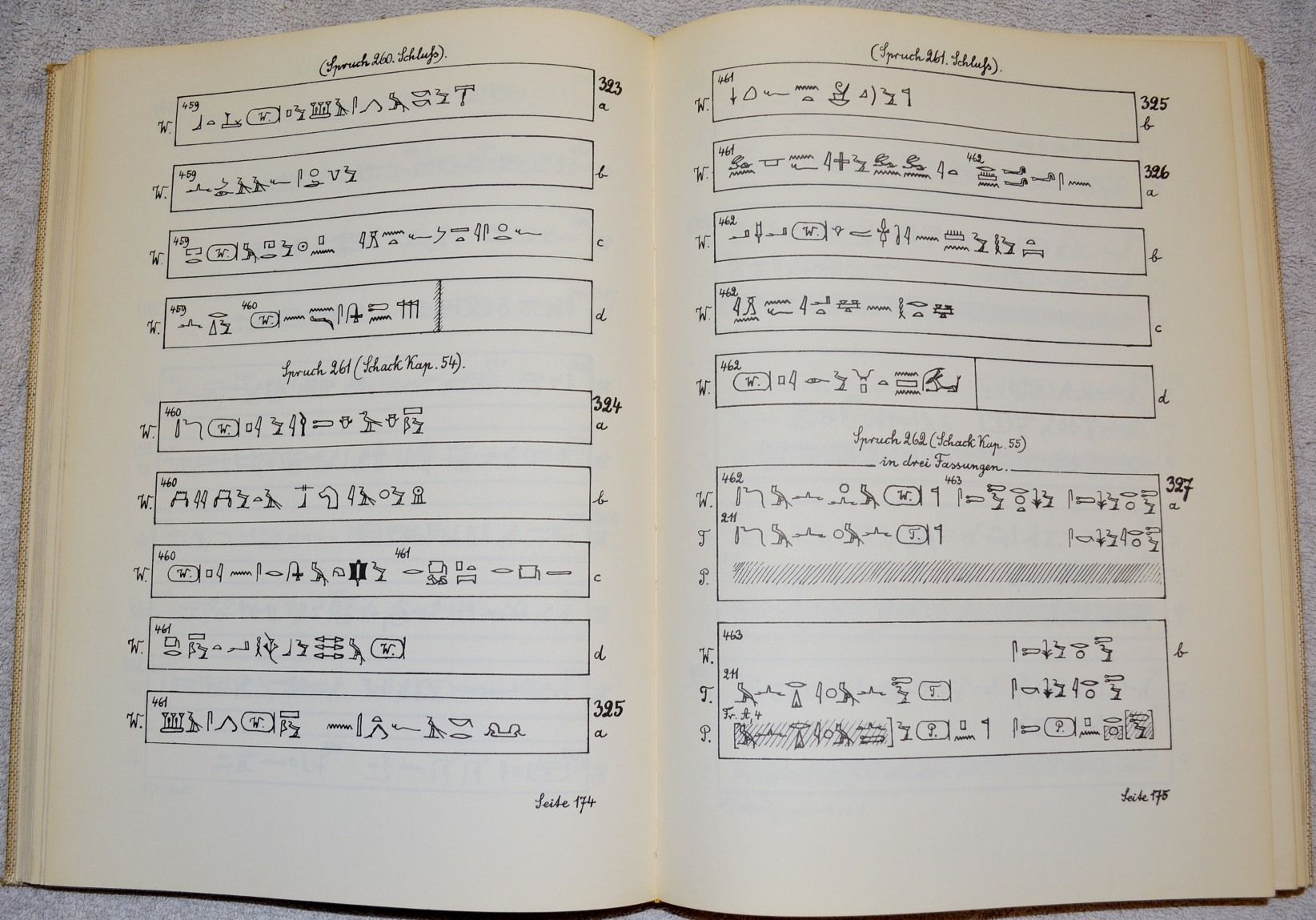 Die Altägyptischen Pyramidentexte nach den Papierabdrücken und ...