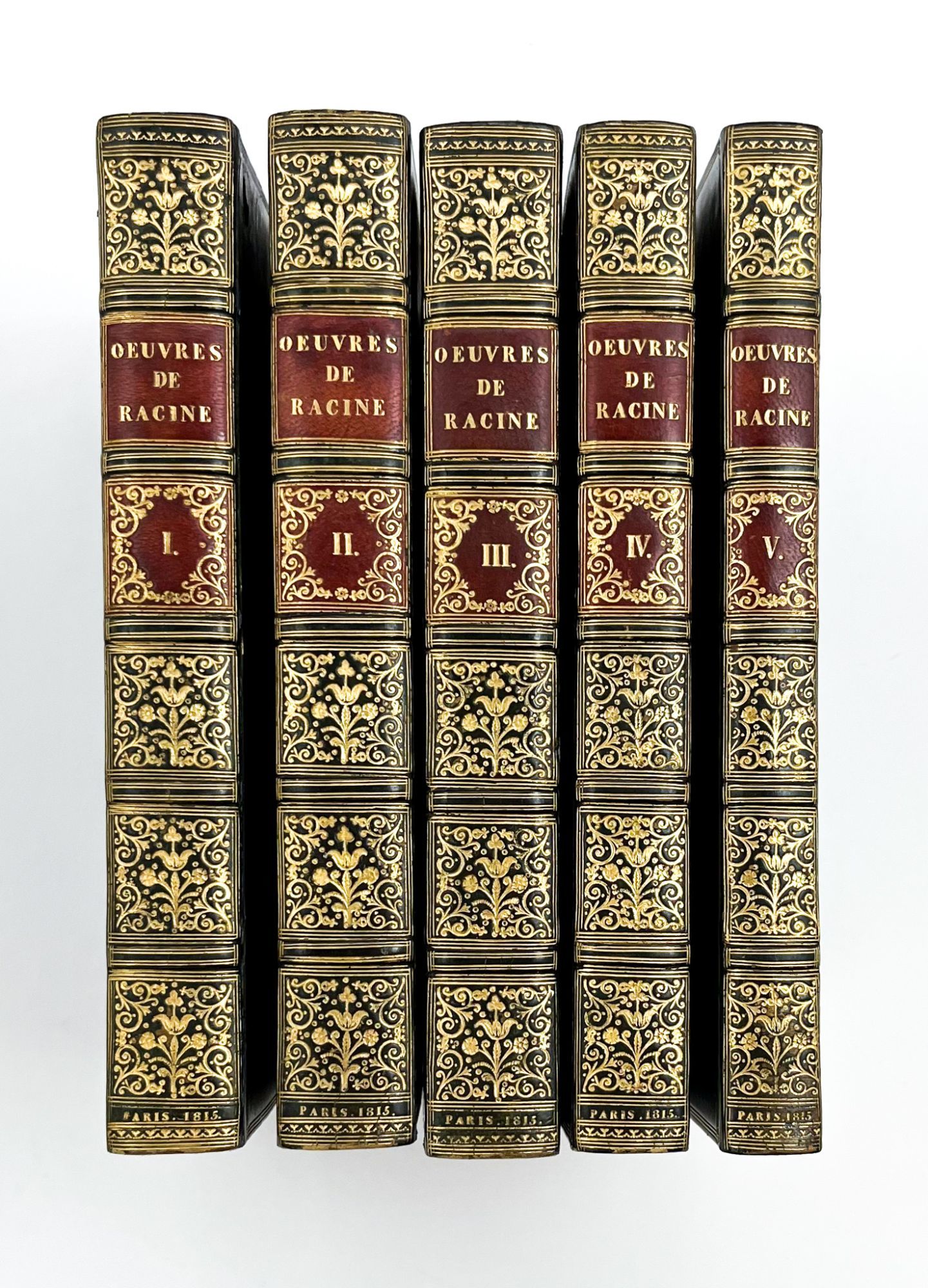 OEUVRES DE JEAN RACINE by Racine, Jean; [Currer, Frances Mary ...