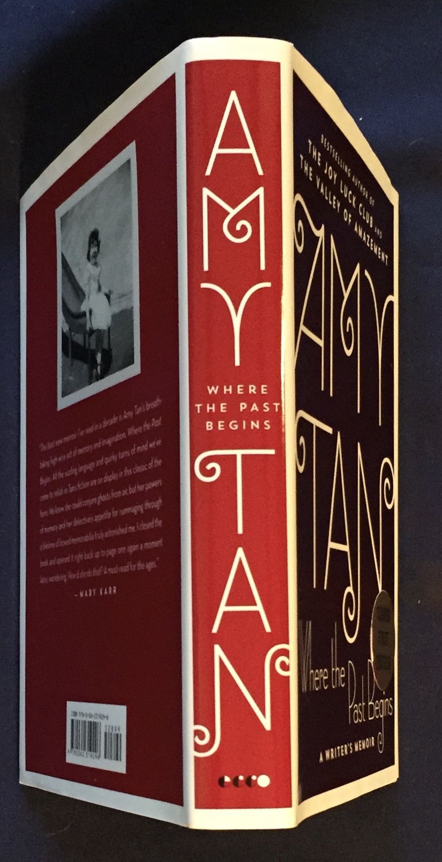 WHERE THE PAST BEGINS; Amy Tan / A Writer's Memoir by Amy Tan - Signed ...