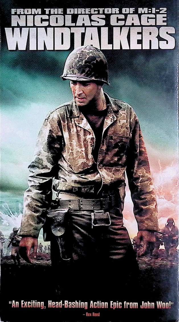 BIBLIO | Windtalkers [VHS] by Nicolas Cage; Adam Beach | VHS | 2003-02 ...